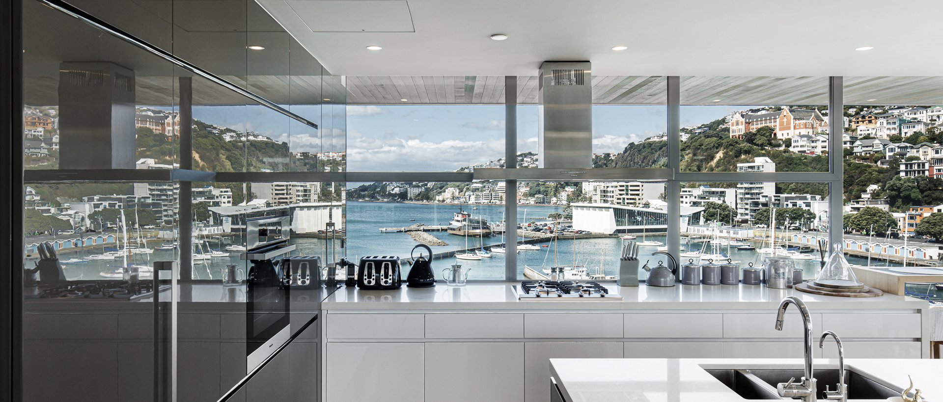 Clyde Quay Wharf by André Vroon Photographer | ArchiPro NZ