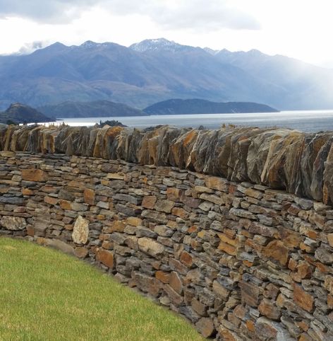 Dry Stacked Stone Walls Cluden Stone Quarry | ArchiPro NZ