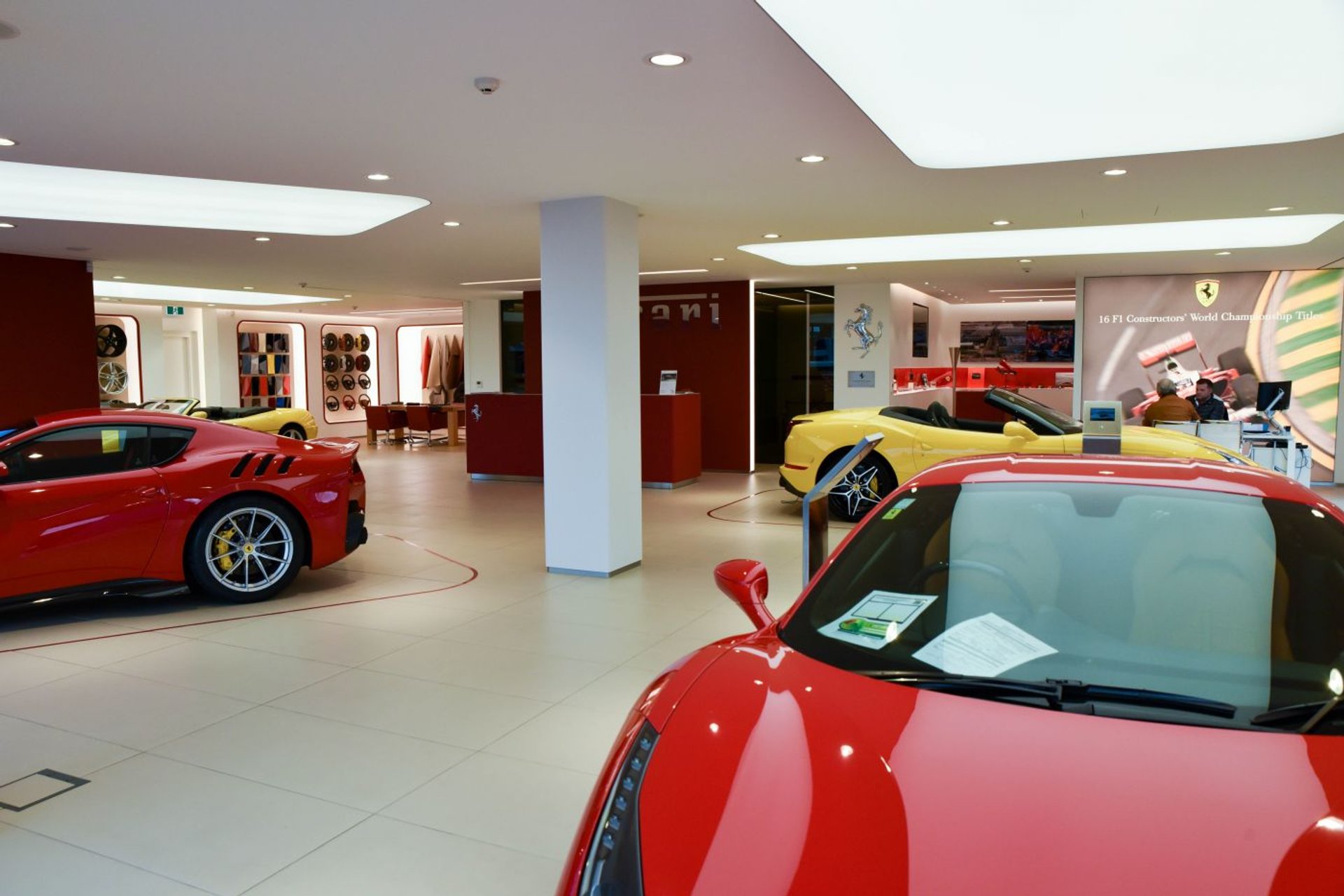 Ferrari Showroom by SprayMe | ArchiPro NZ