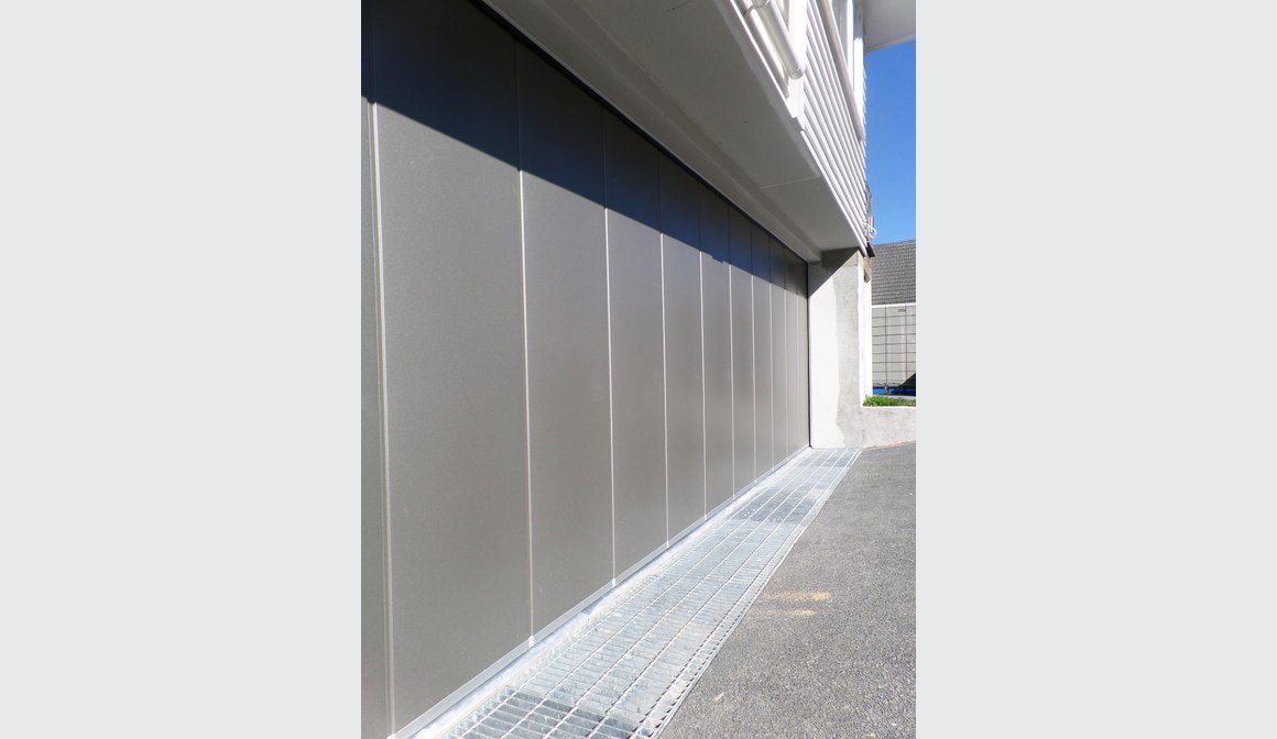 Hormann HST Side Sliding Door Glideaway Garage Door Systems | ArchiPro NZ