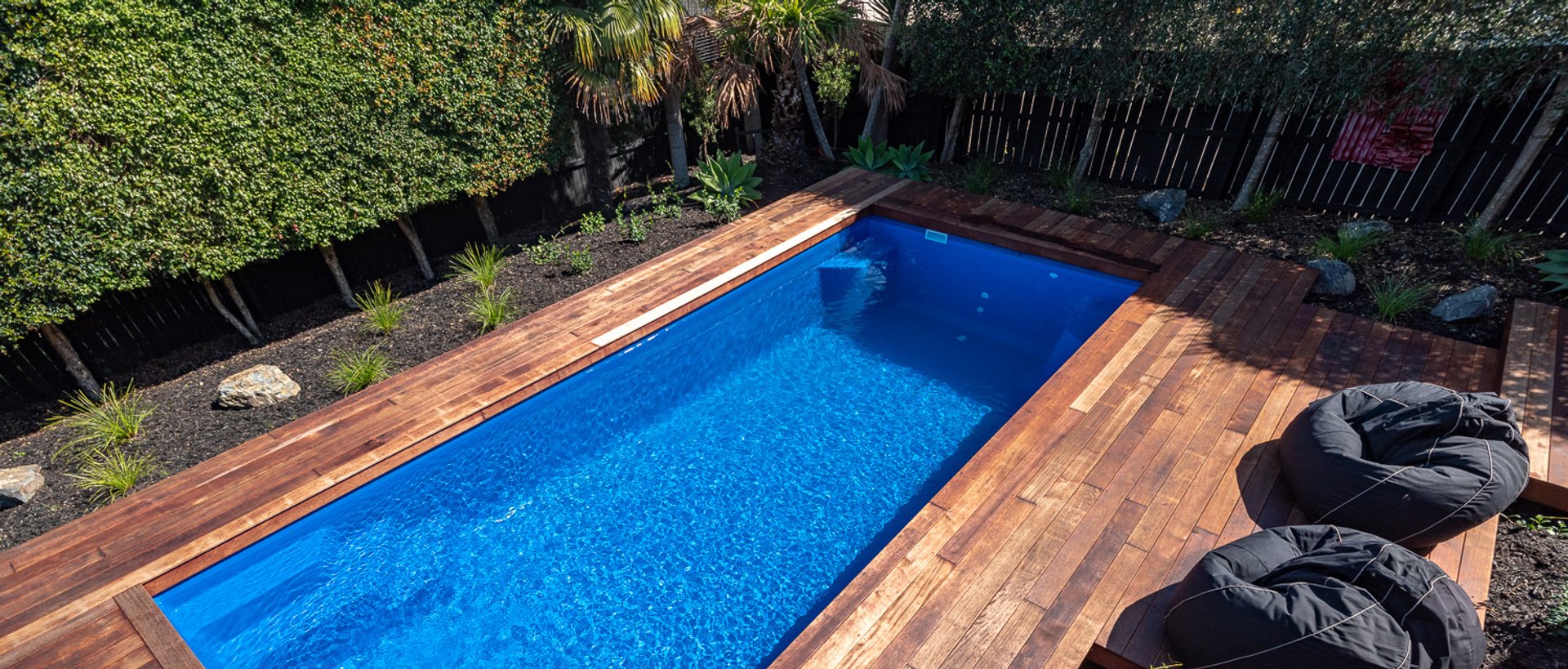 Howick Timber Pool Landscape by Luijten Landscaping | ArchiPro NZ