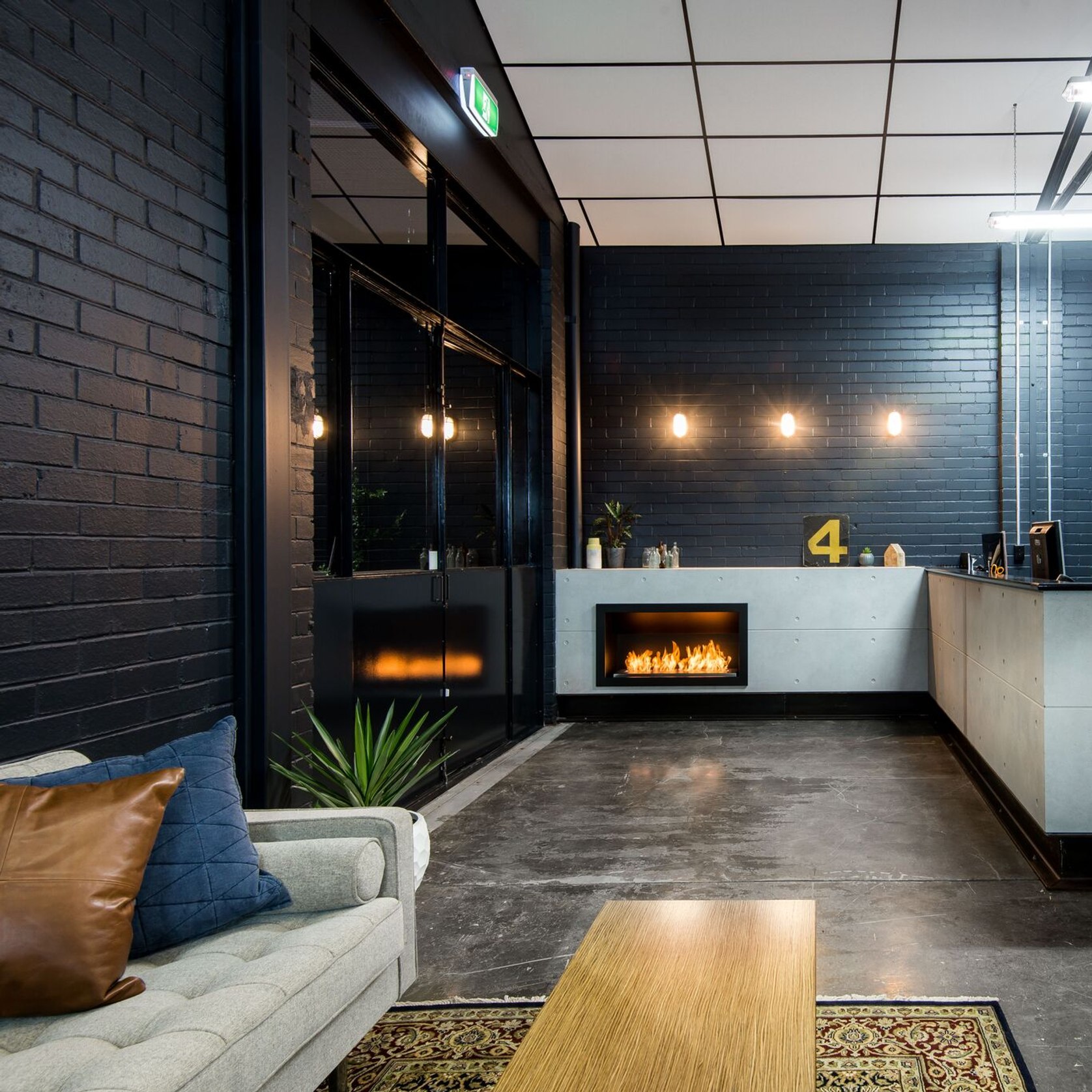 Icon Fires Commercial Classic Biofuel Fireplace | ArchiPro NZ