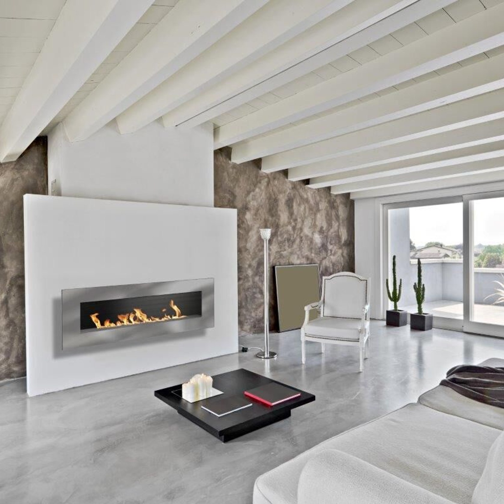 Icon Fires Nero 1750 Biofuel Fireplace | ArchiPro NZ