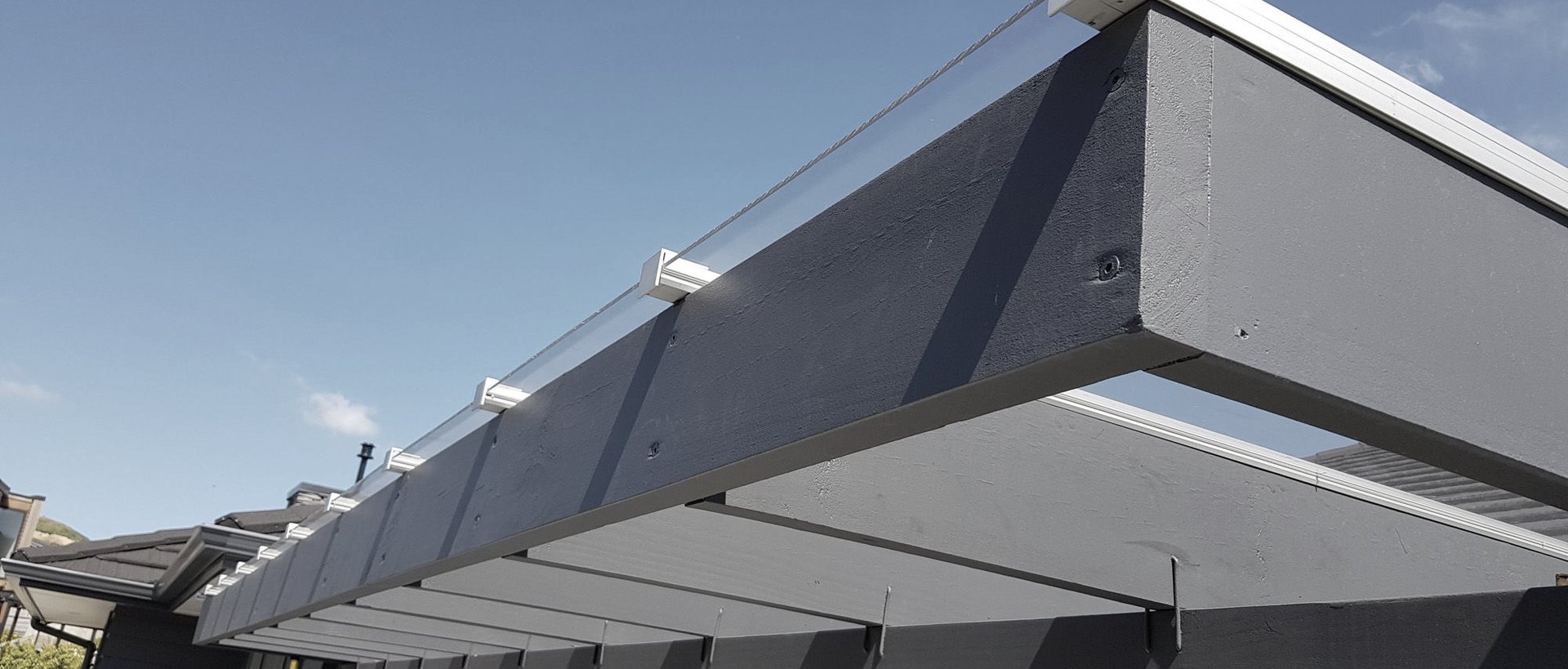 Residential Clear Roof Canopy by NZ Installs | ArchiPro NZ