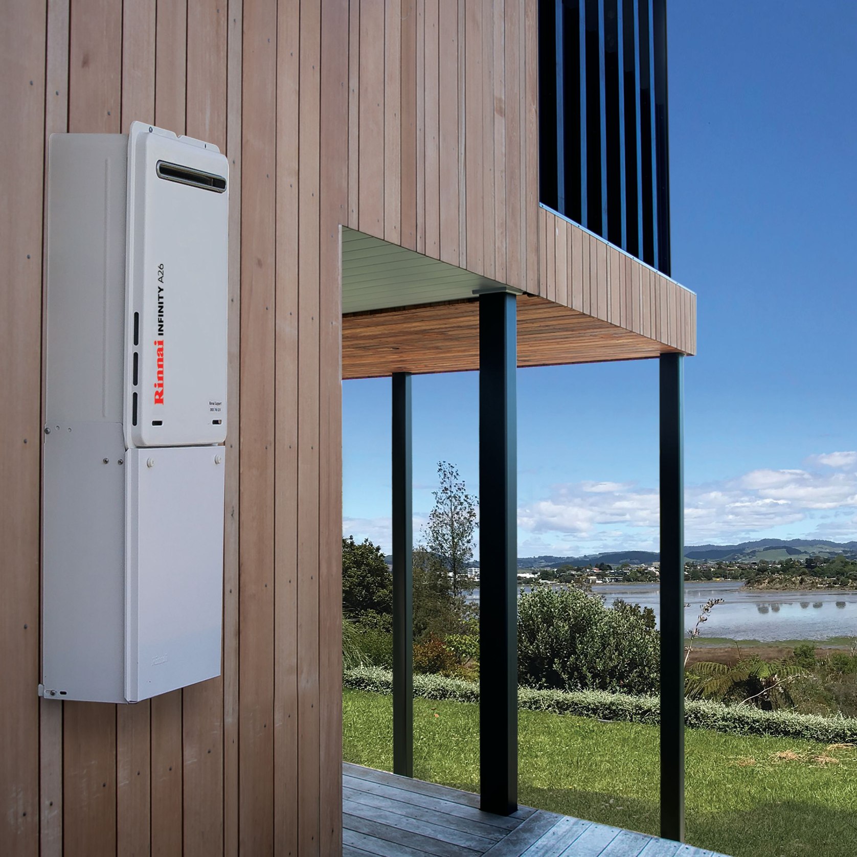 Rinnai INFINITY™ A-Series External Gas Cont. Flow Water | ArchiPro NZ