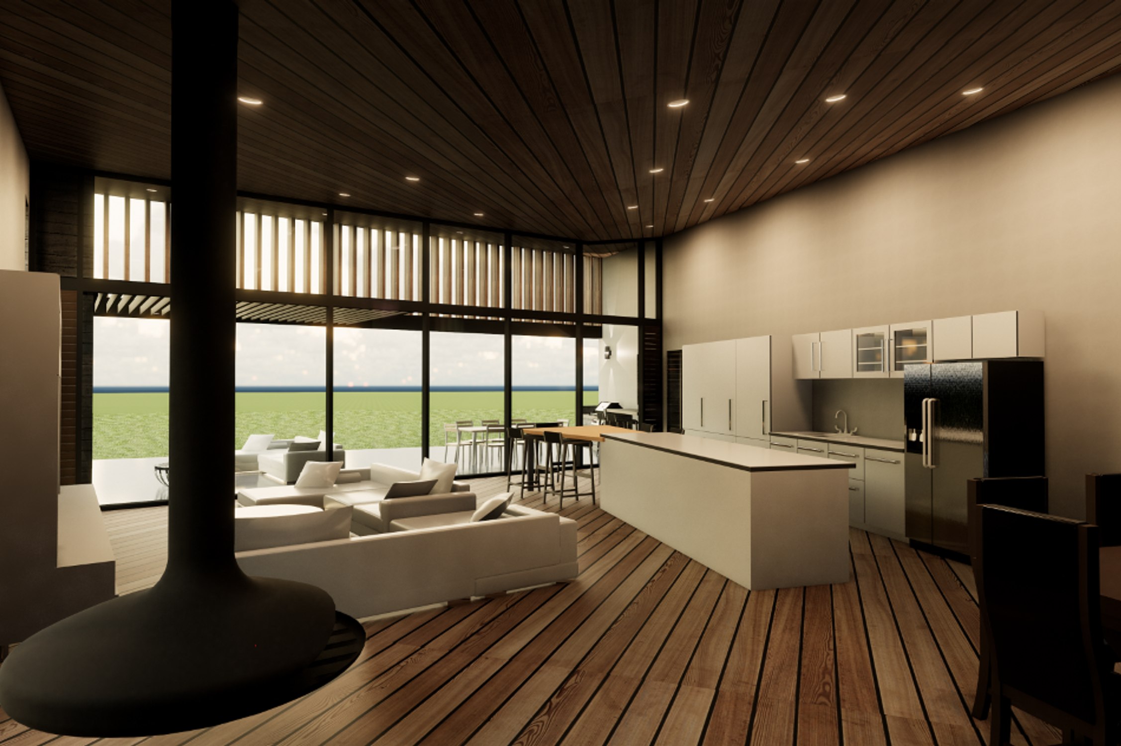 Soaring Boarded Box House Turner Road Architecture | ArchiPro NZ