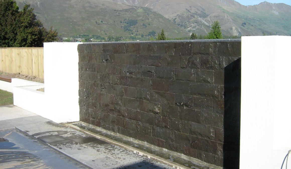 Stone Water Feature Timaru Bluestone | ArchiPro NZ