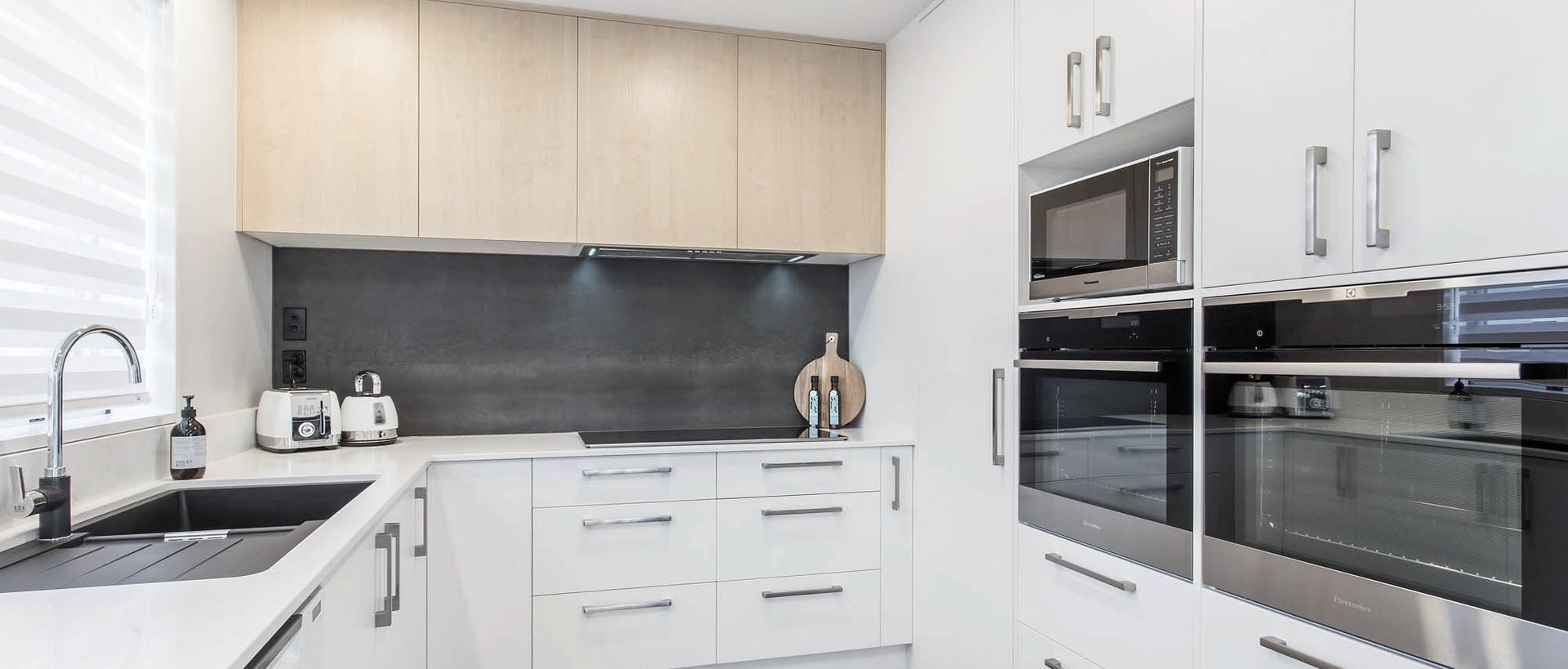 White and Wood Touchtex Renovation by Panelform | ArchiPro NZ