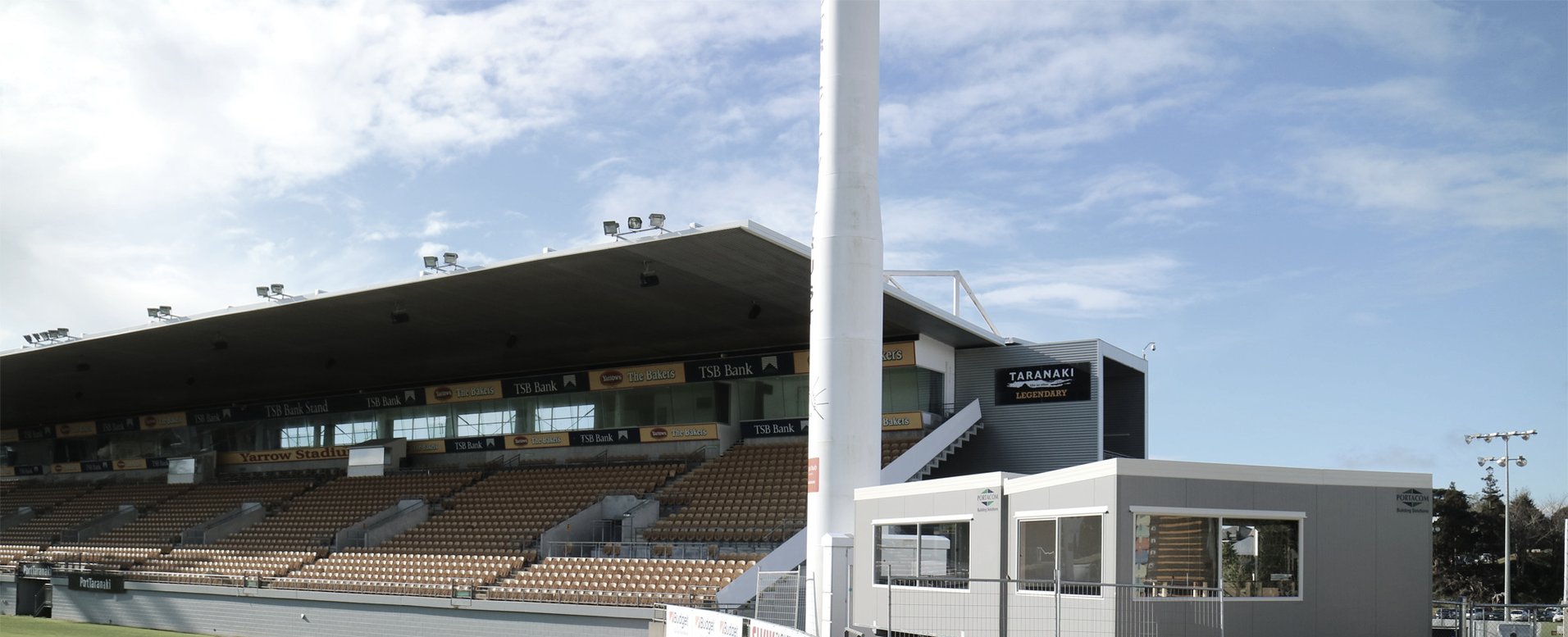 Yarrow Stadium Temporary Facilities by Pepper Construction | ArchiPro NZ