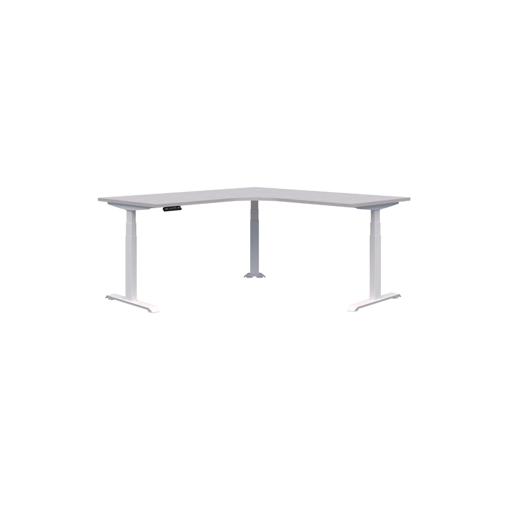 Summit II Electric 90° Corner Workstation Desk | ArchiPro NZ