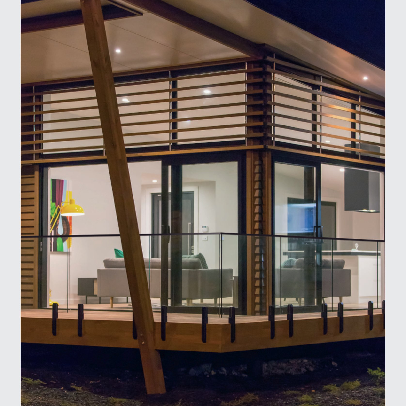 Edgetec® Balustrade Mini Post Glass Clamp | ArchiPro NZ