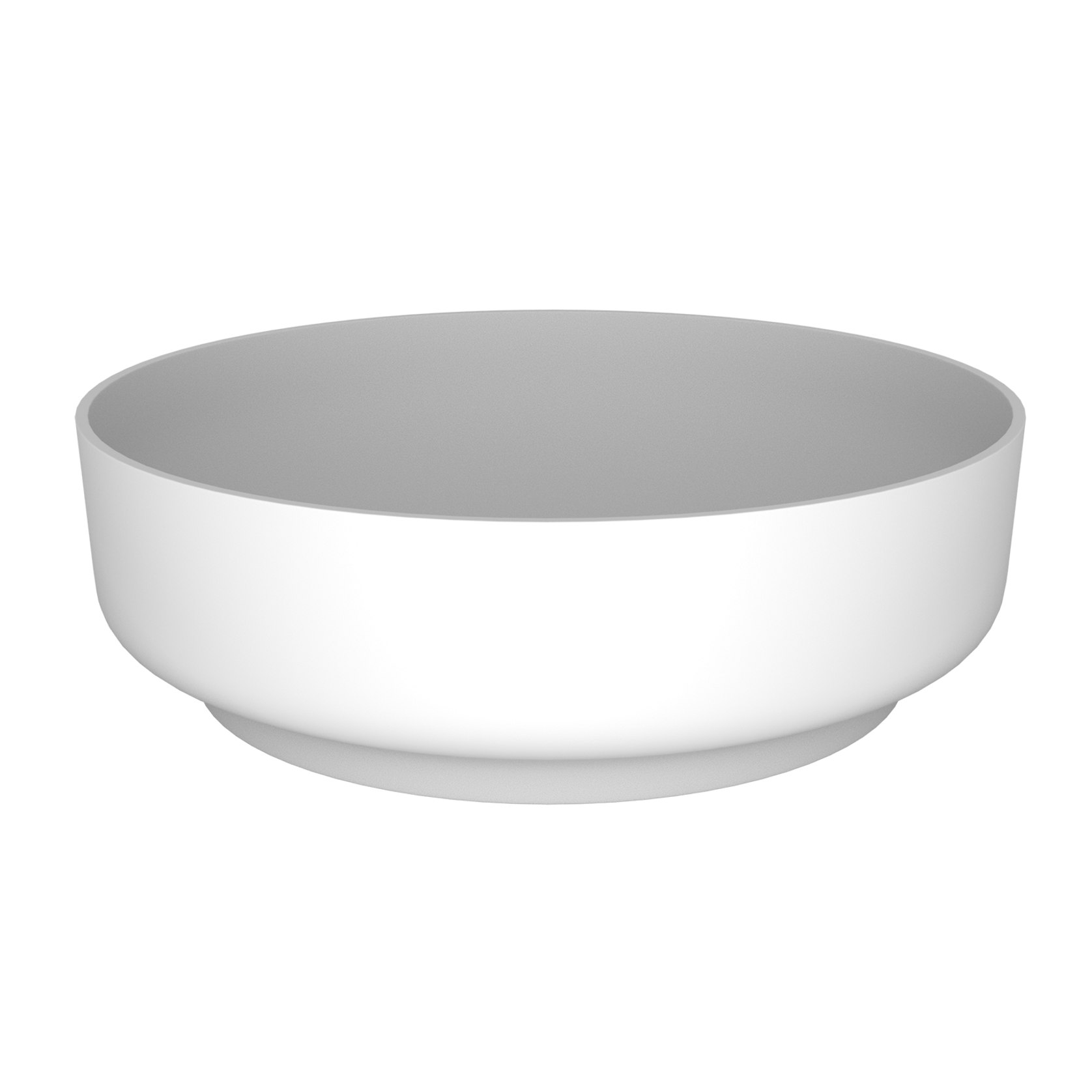 Rounde Basin 400mm Matte White | ArchiPro NZ
