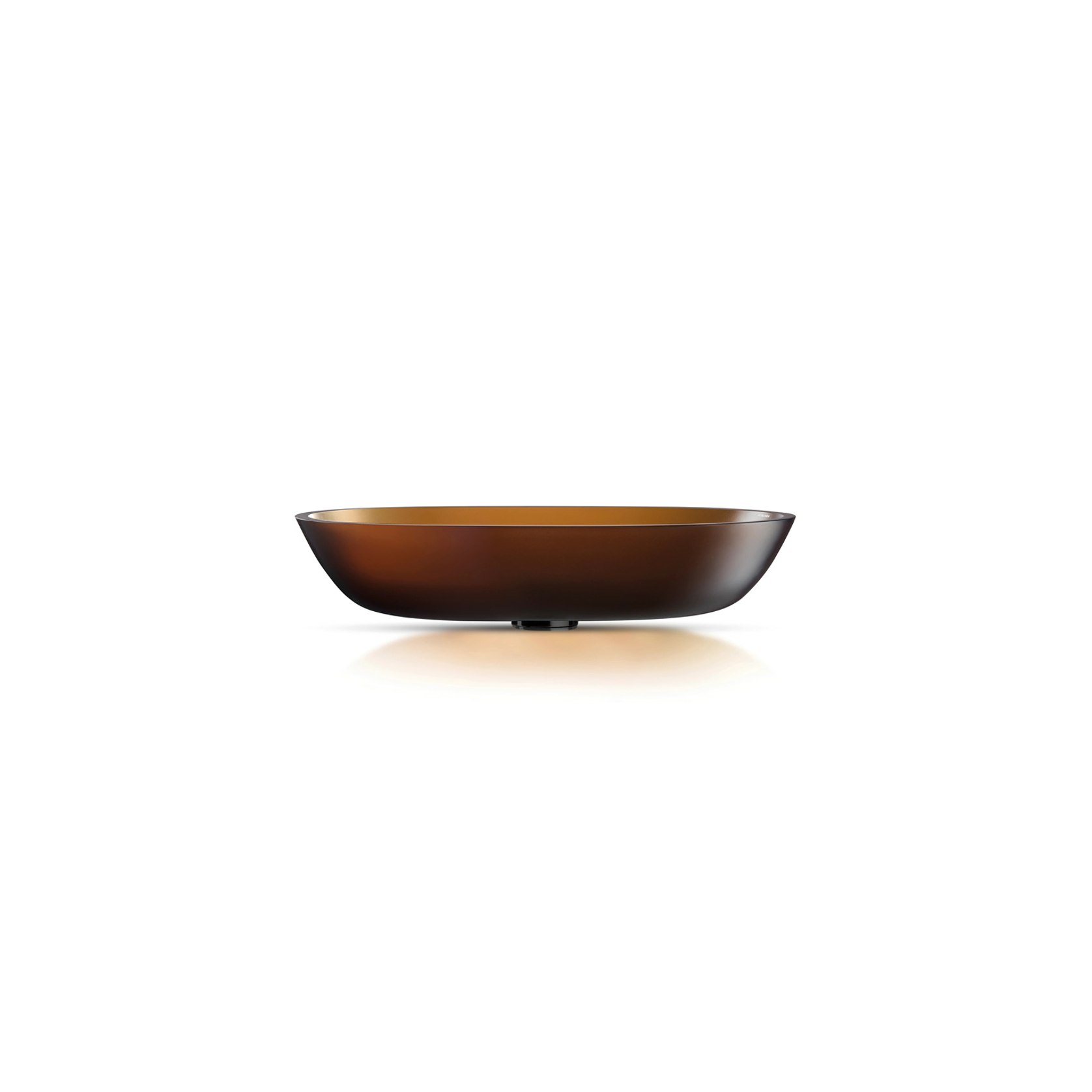 Cortina 570 Oval Vessel Basin Ambra Satin | ArchiPro NZ