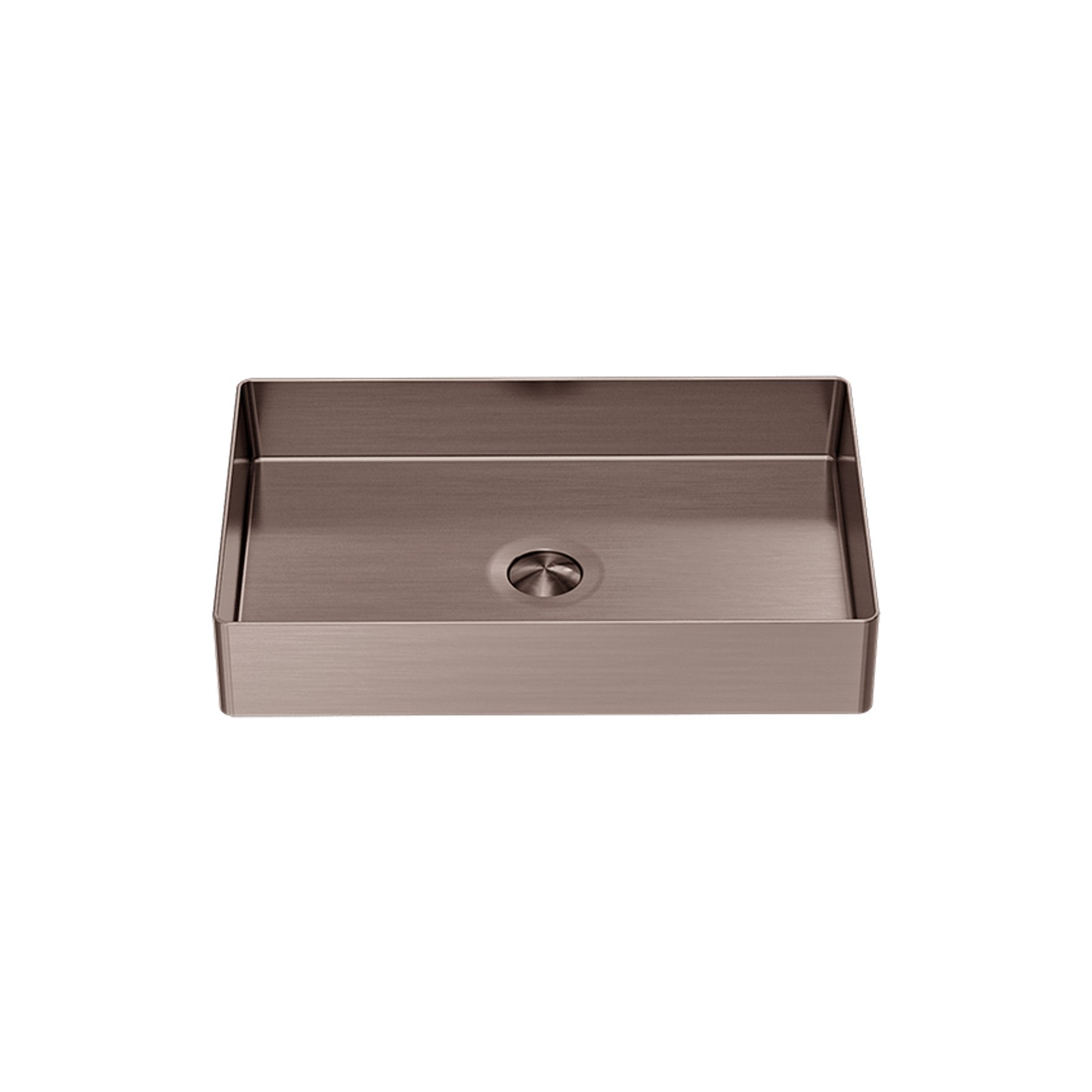 Opal Rectangle Stainless Steel Basin Brushed Bronze | ArchiPro NZ