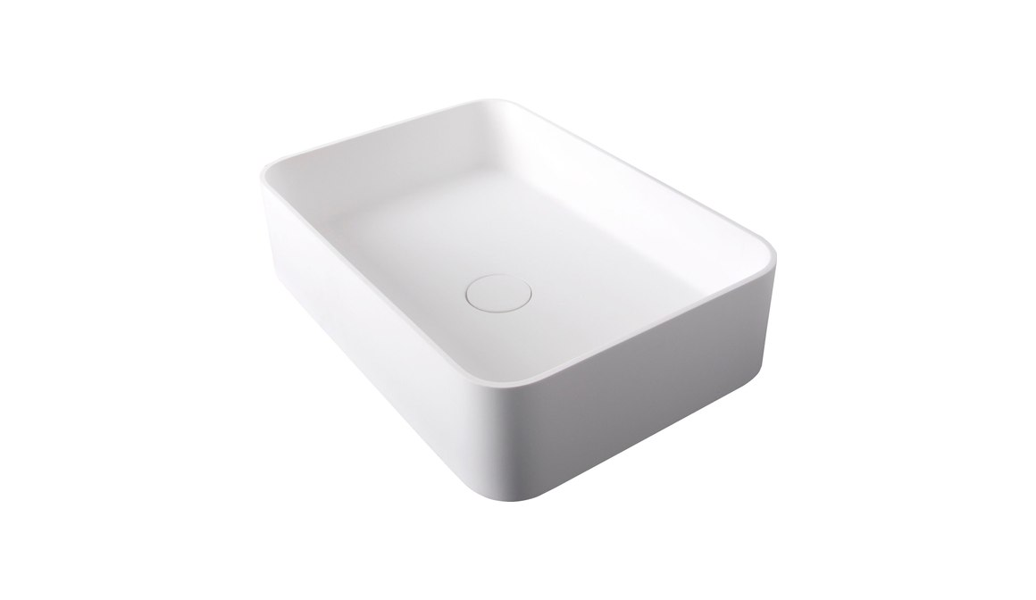 Super-Thin Rectangle Vessel Basin - Basins NZ | ArchiPro NZ