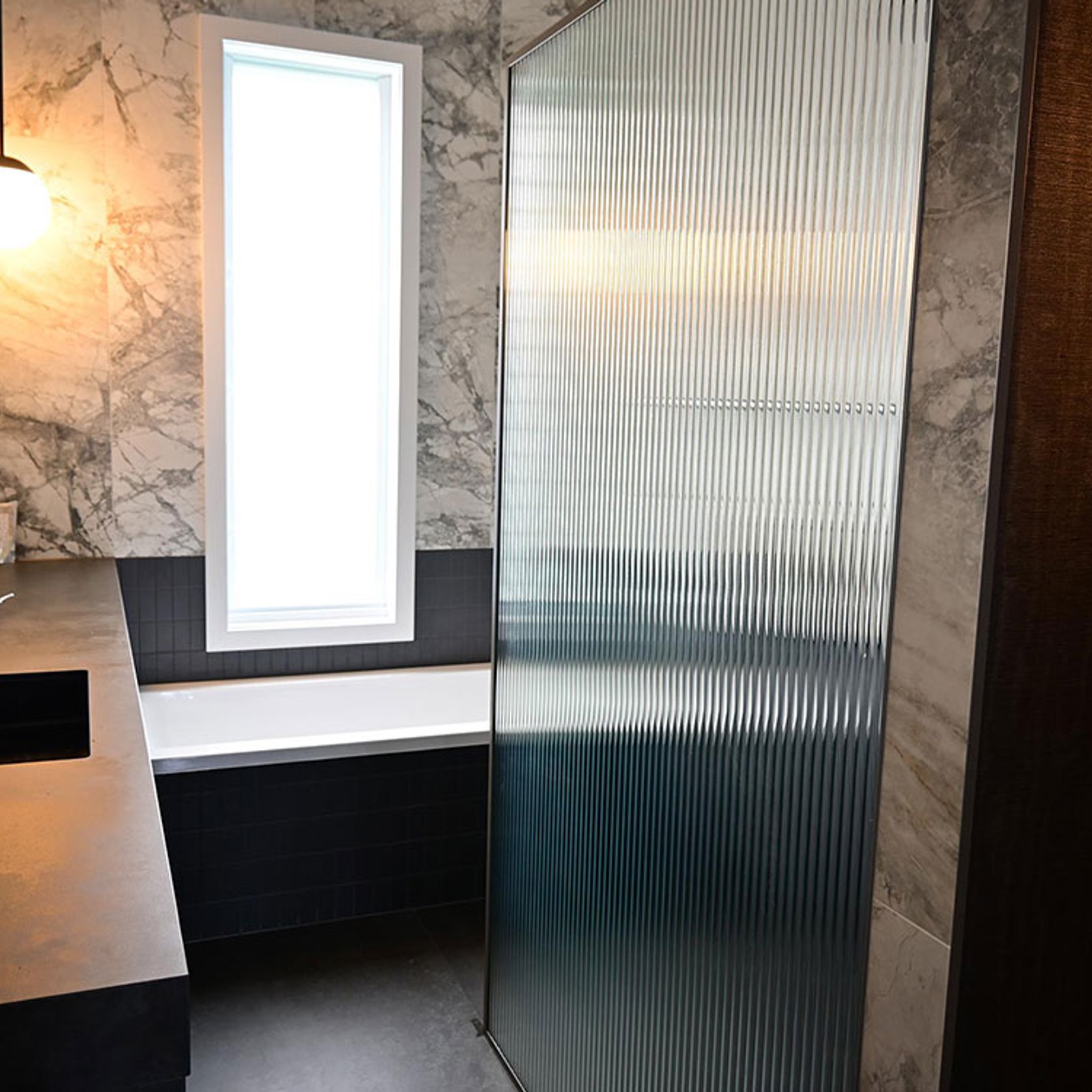 Haynes Glass Fluted Showers & Screens | ArchiPro NZ