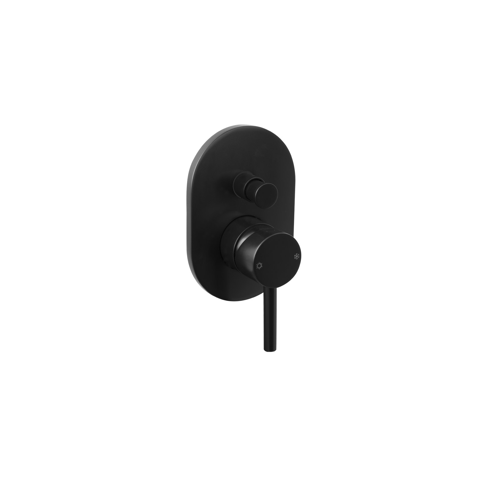 Shower Divert Mixer Satin Black | ArchiPro NZ