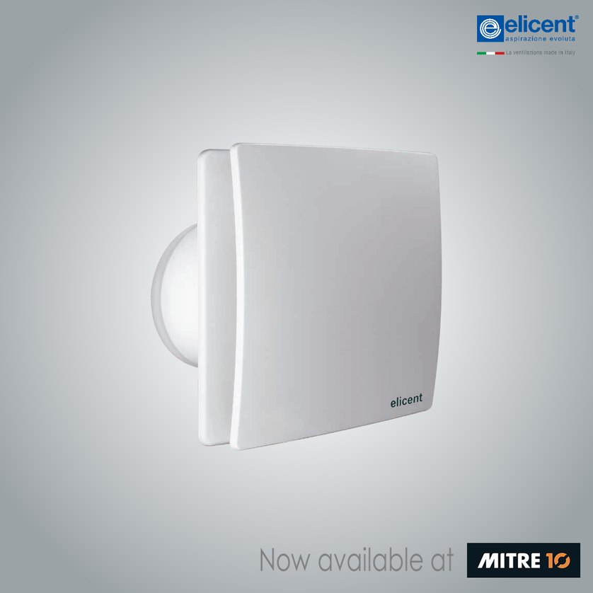 ELEGANCE Bathroom Extraction Fan - Extractor Fans NZ | ArchiPro NZ