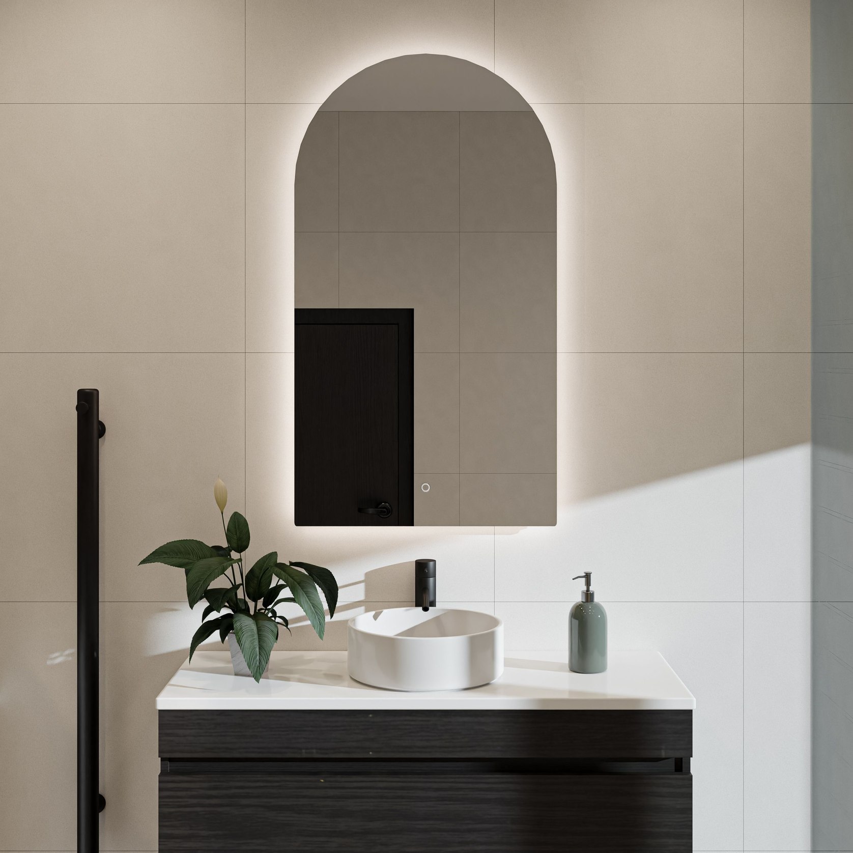 Ambience Arch LED Mirror | ArchiPro NZ