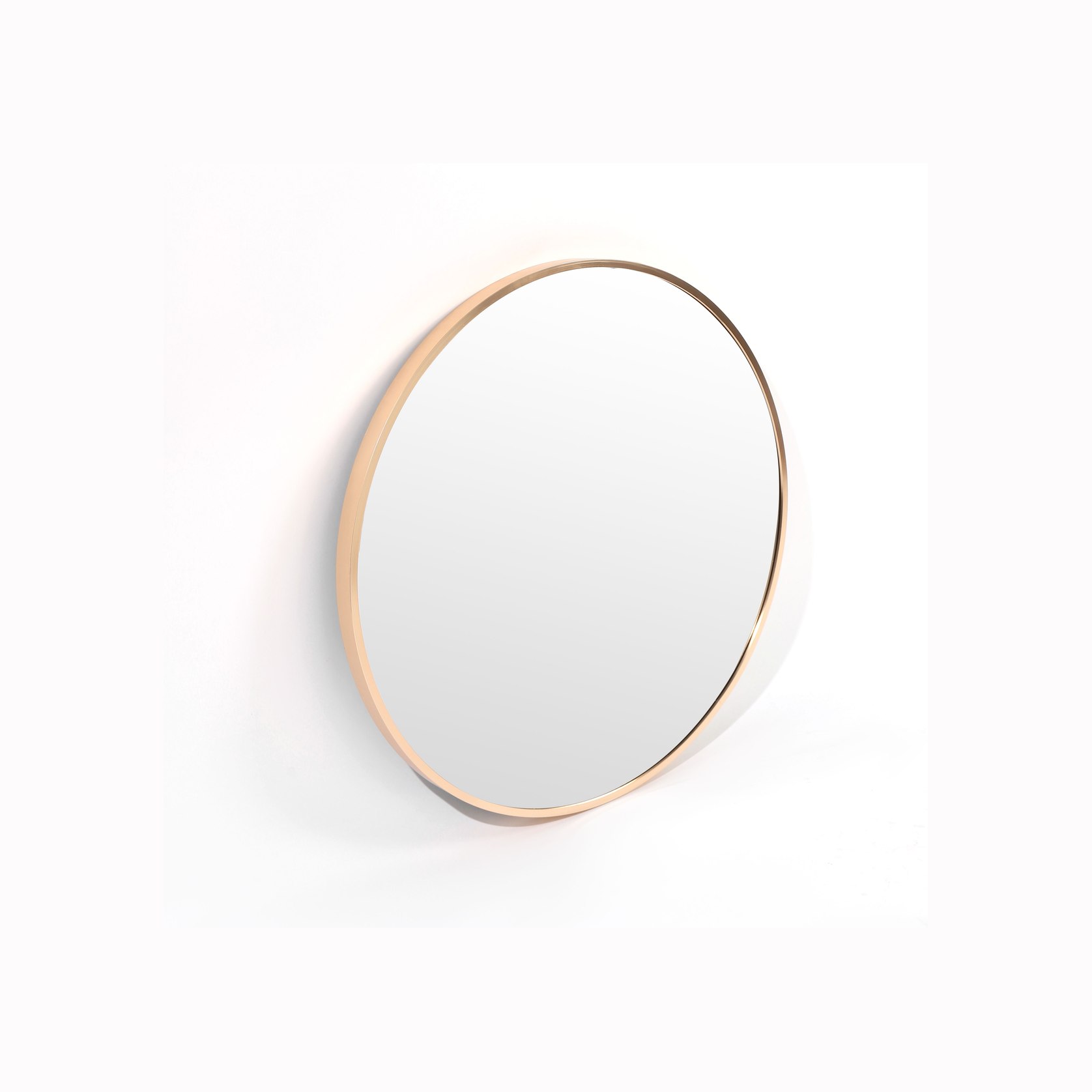 Bella Round Wall Mirror 60 cm | Brass | ArchiPro NZ