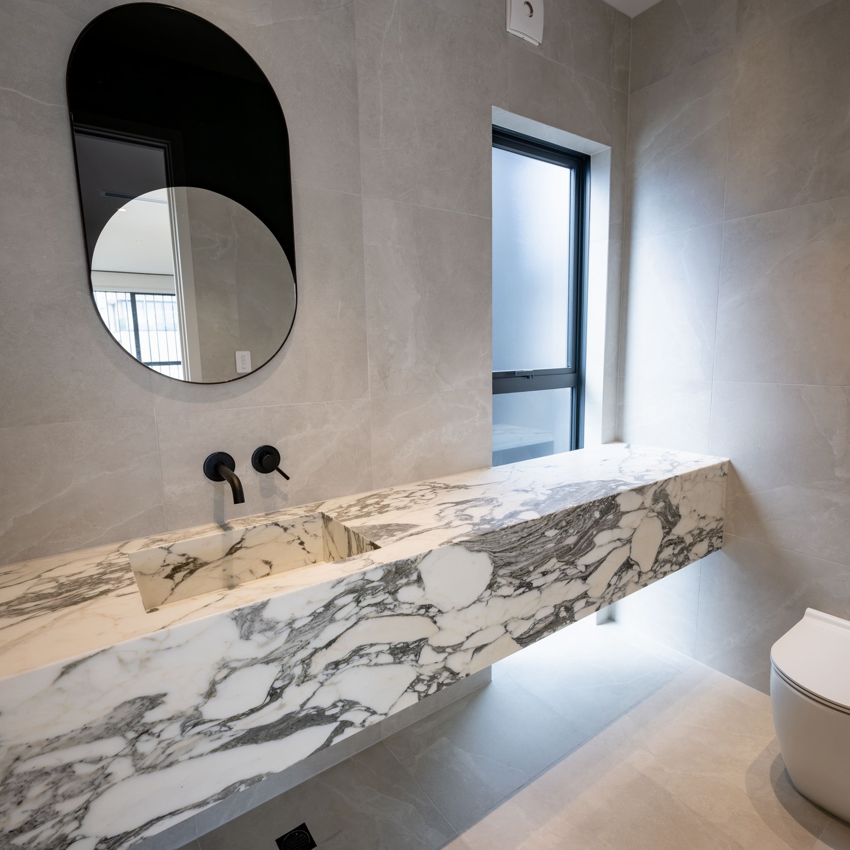 BATHROOM INTEGRATED VANITY | ArchiPro NZ