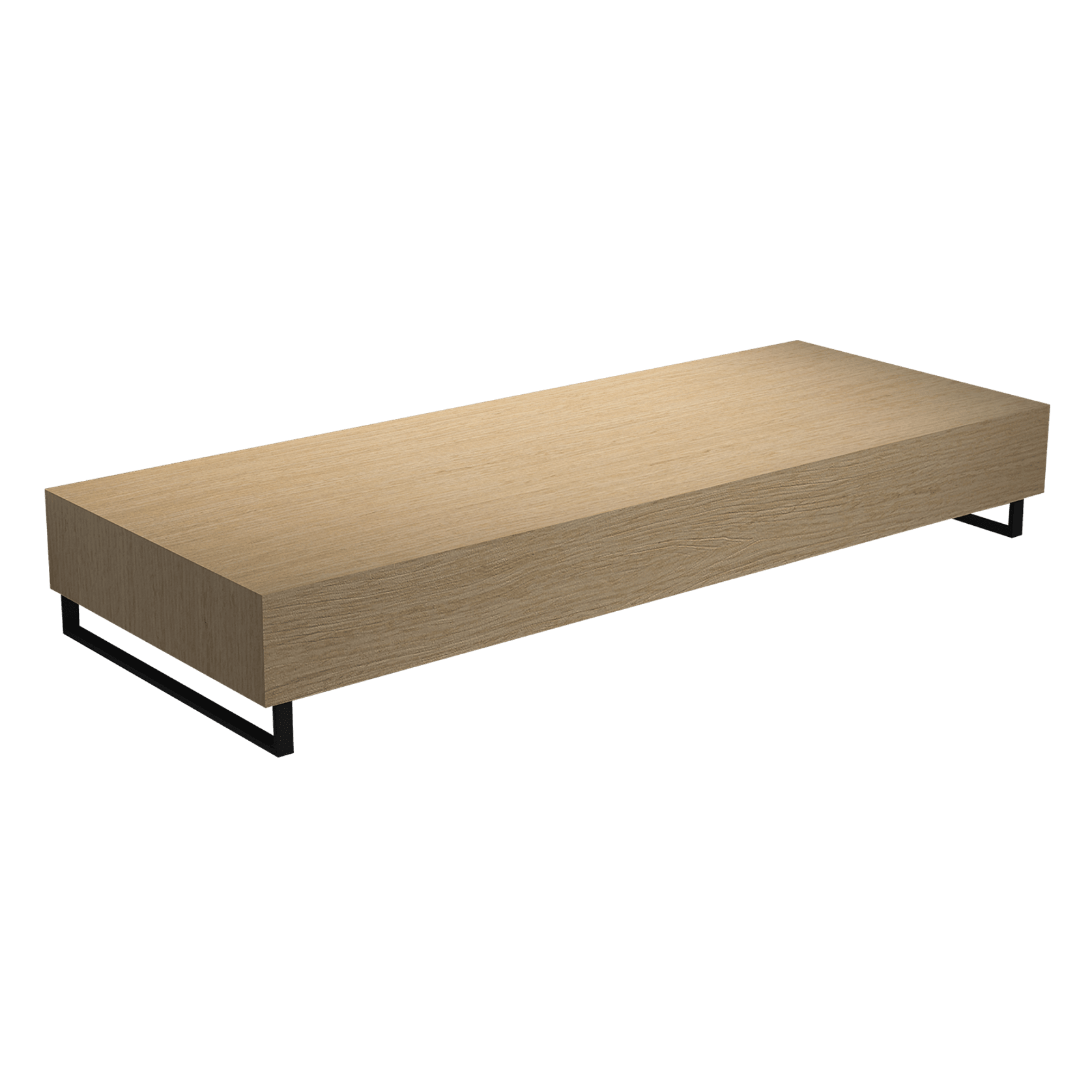 Wall Mount Slab 1500 x 460 x 120mm Oak Veneer | ArchiPro NZ