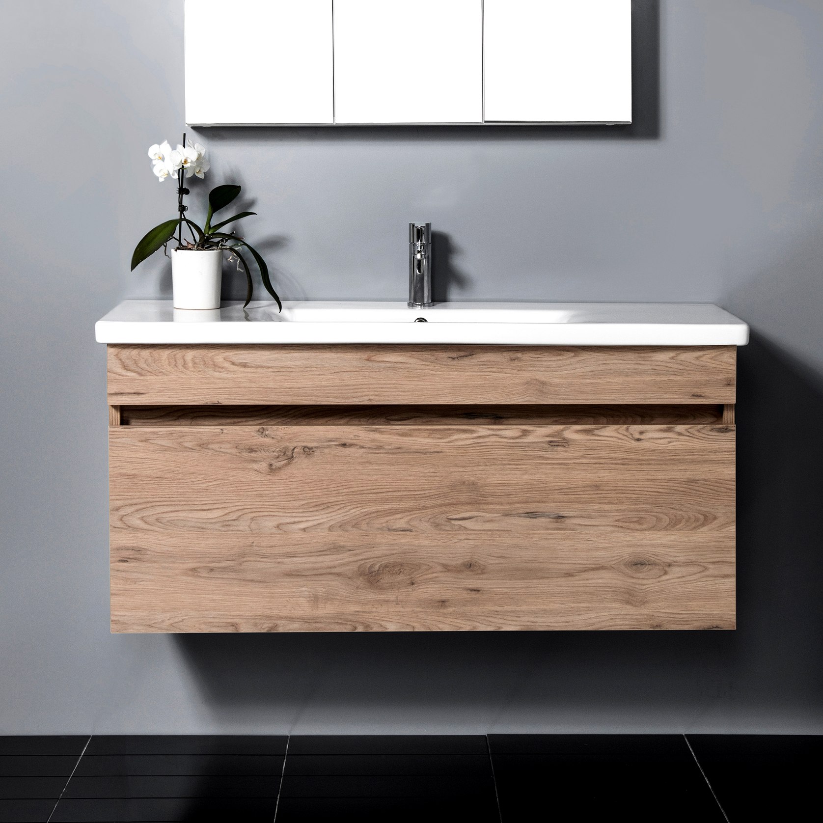 Soft 1200 Wall-Hung Vanity 2 Drawers | ArchiPro NZ