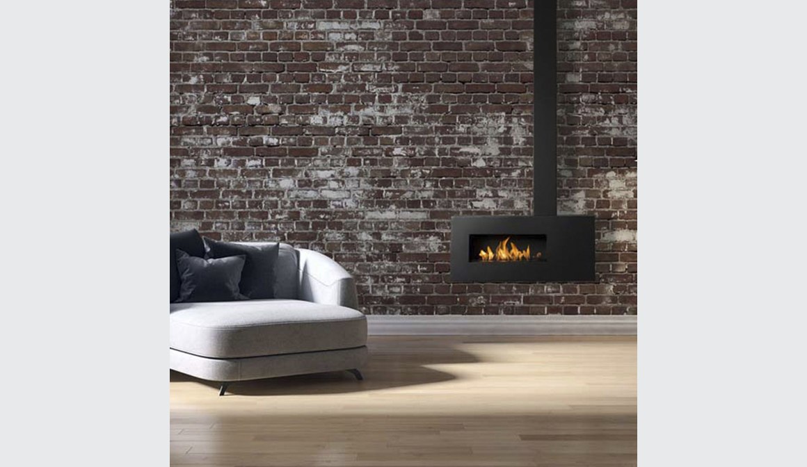 Aurora Elemental Suspended Fireplace | ArchiPro NZ