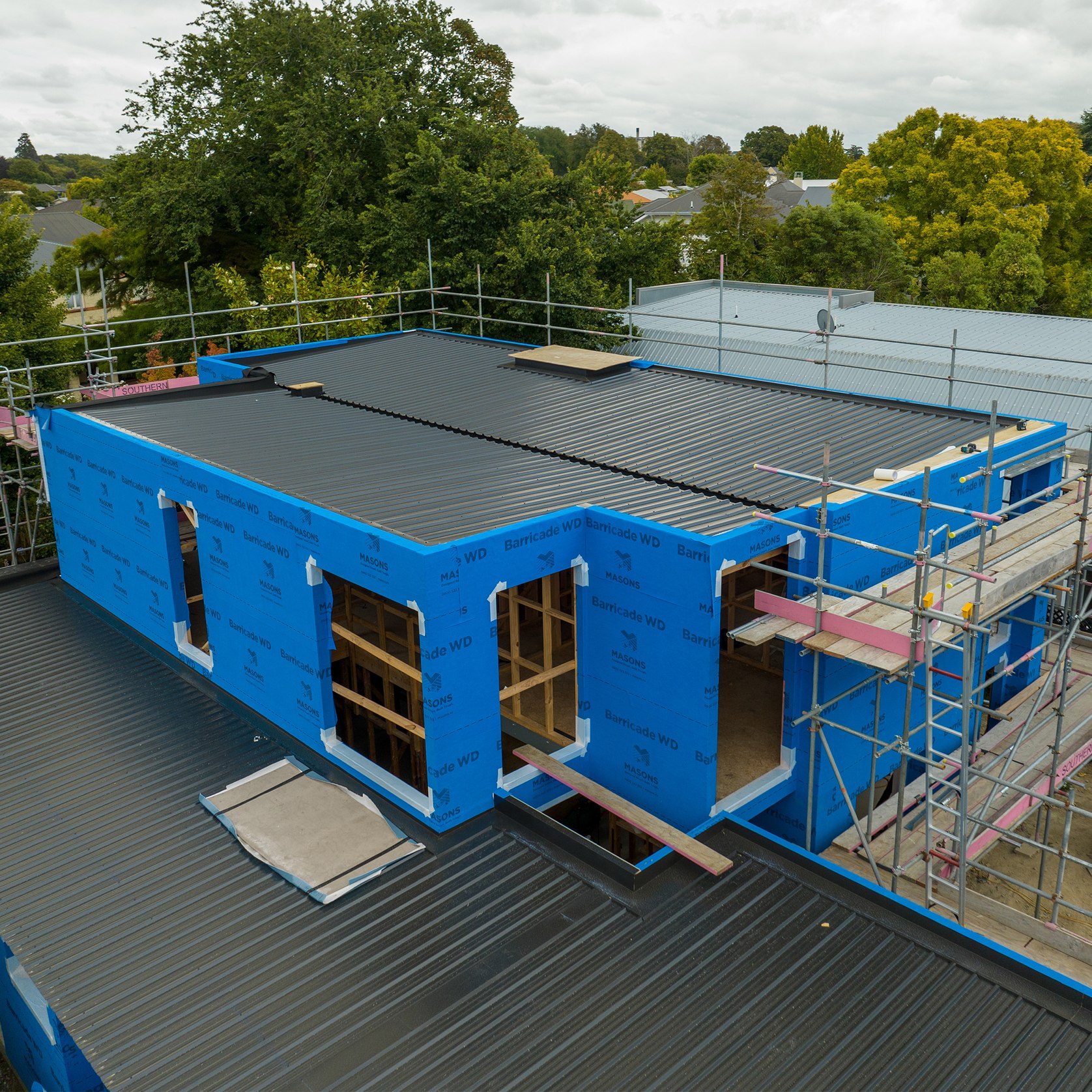 Barricade Weather Defense System Barrier Wrap | ArchiPro NZ