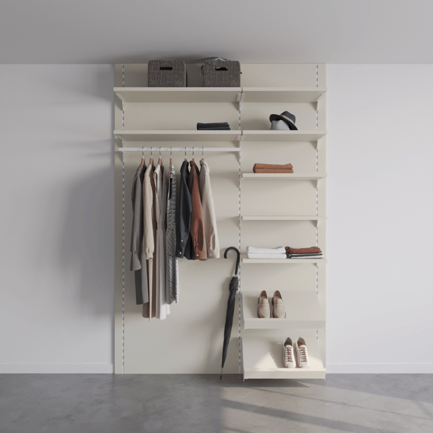 The Iconic Leather Jacket | Concealed Kitset Wardrobe | ArchiPro NZ