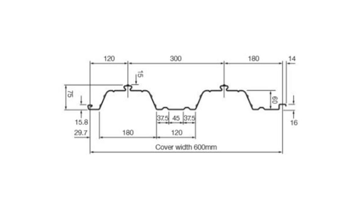 ComFlor 60 Composite Steel Floor Decking | ArchiPro NZ