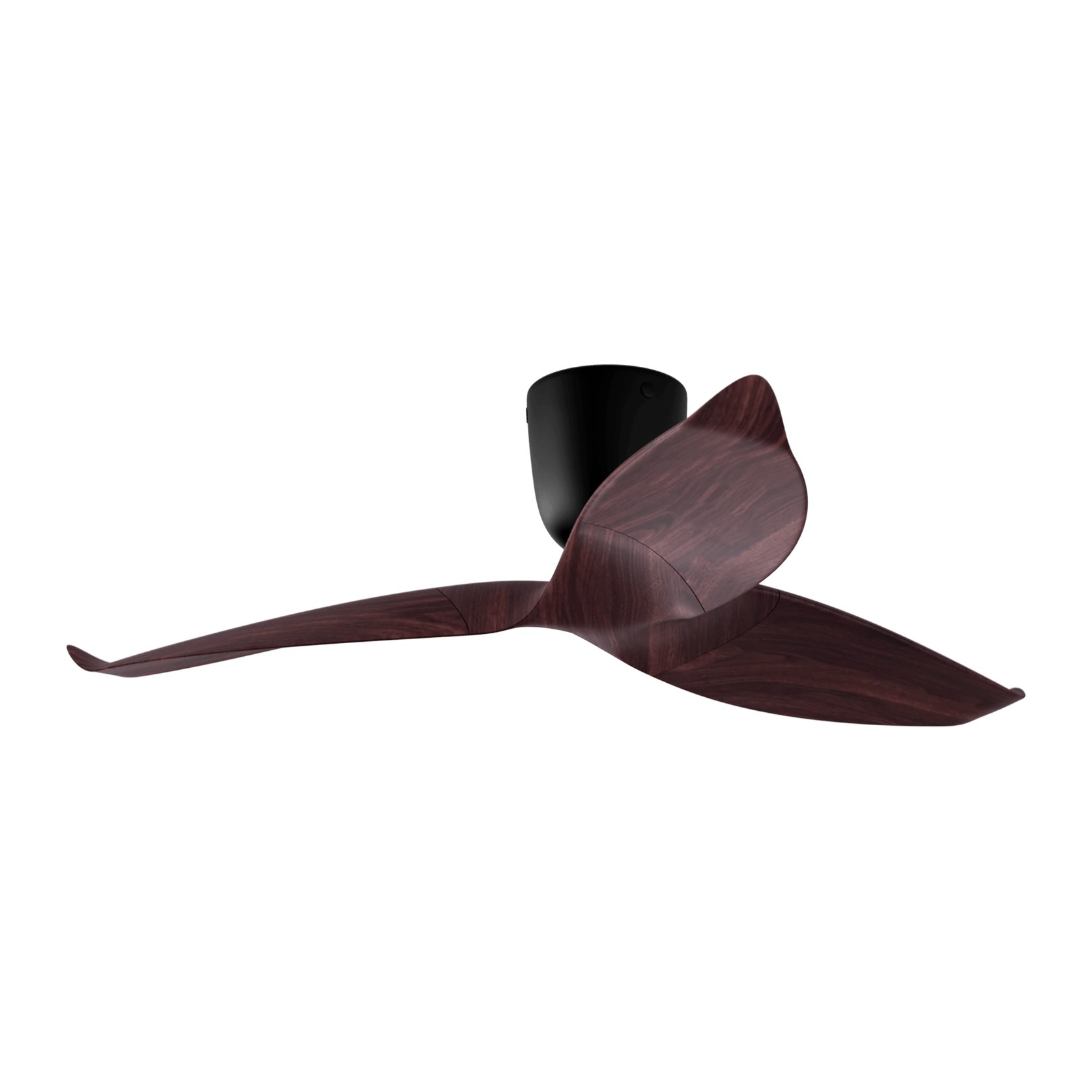 Aeratron AE3+ Ceiling Fan - Black/Dark Timber Finish | ArchiPro NZ