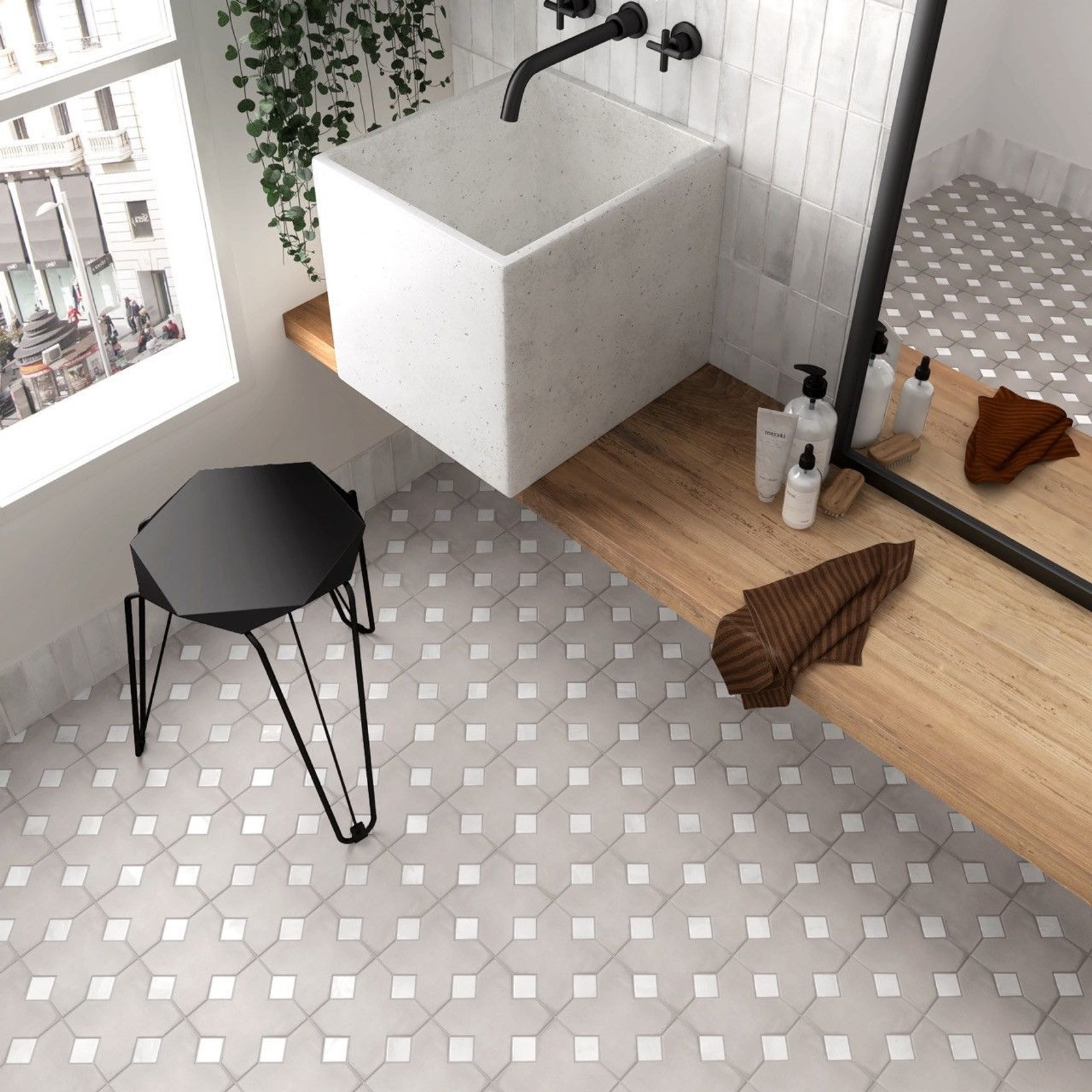 Kasbah Taco White Matt Tiles | ArchiPro NZ