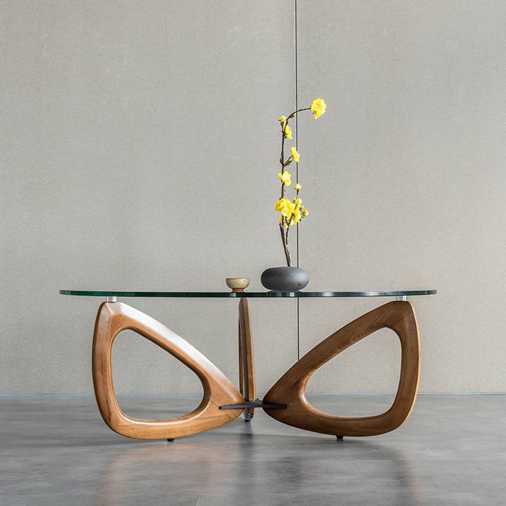 Maddox Mid-Century Round Coffee Table | ArchiPro NZ