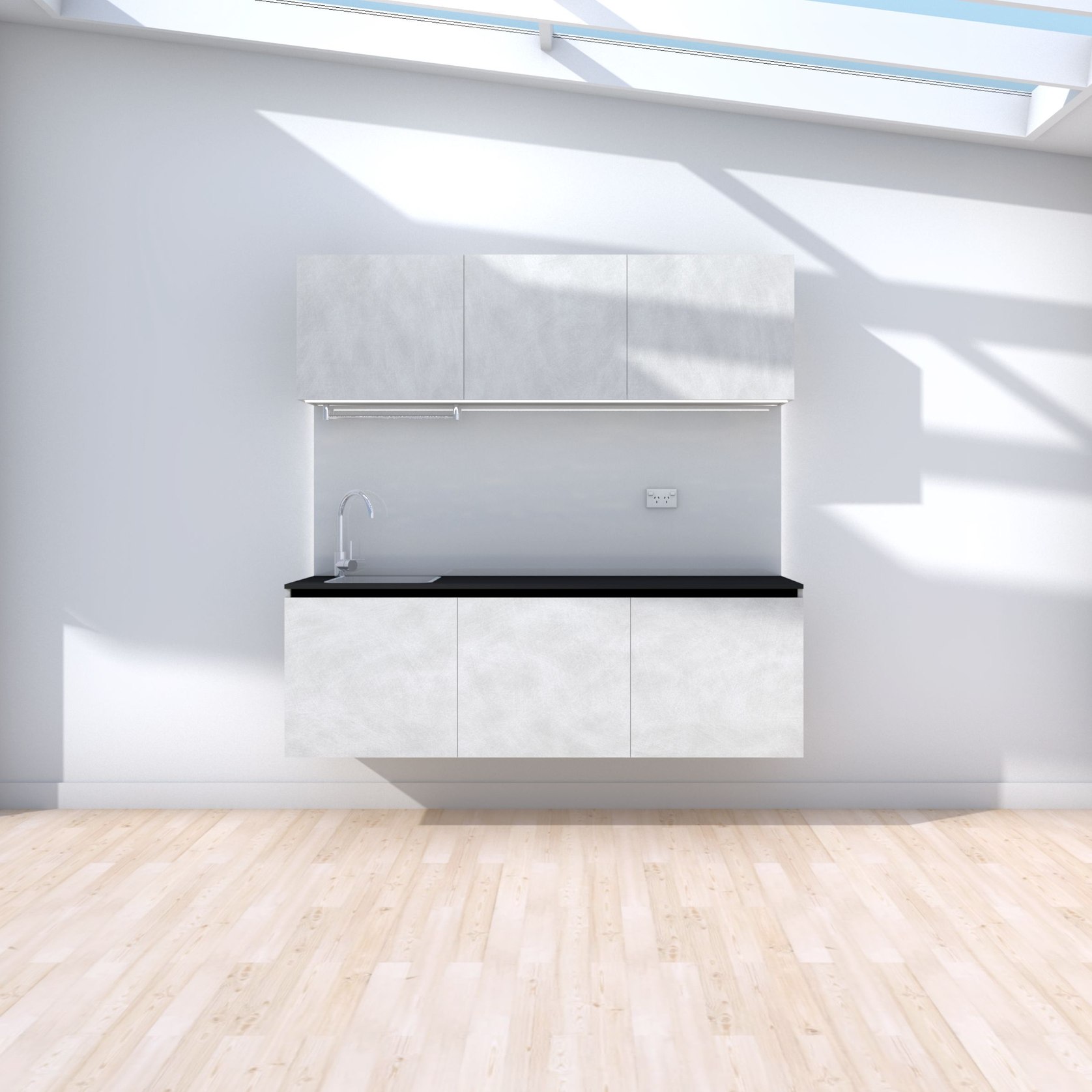 Apollo 1800 Floating Kitchenette | ArchiPro NZ