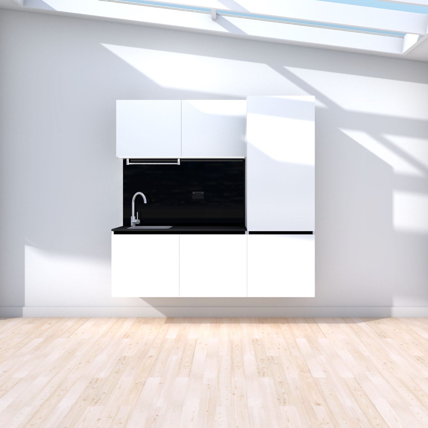 Lunar 1800 Floating Kitchenette | ArchiPro NZ