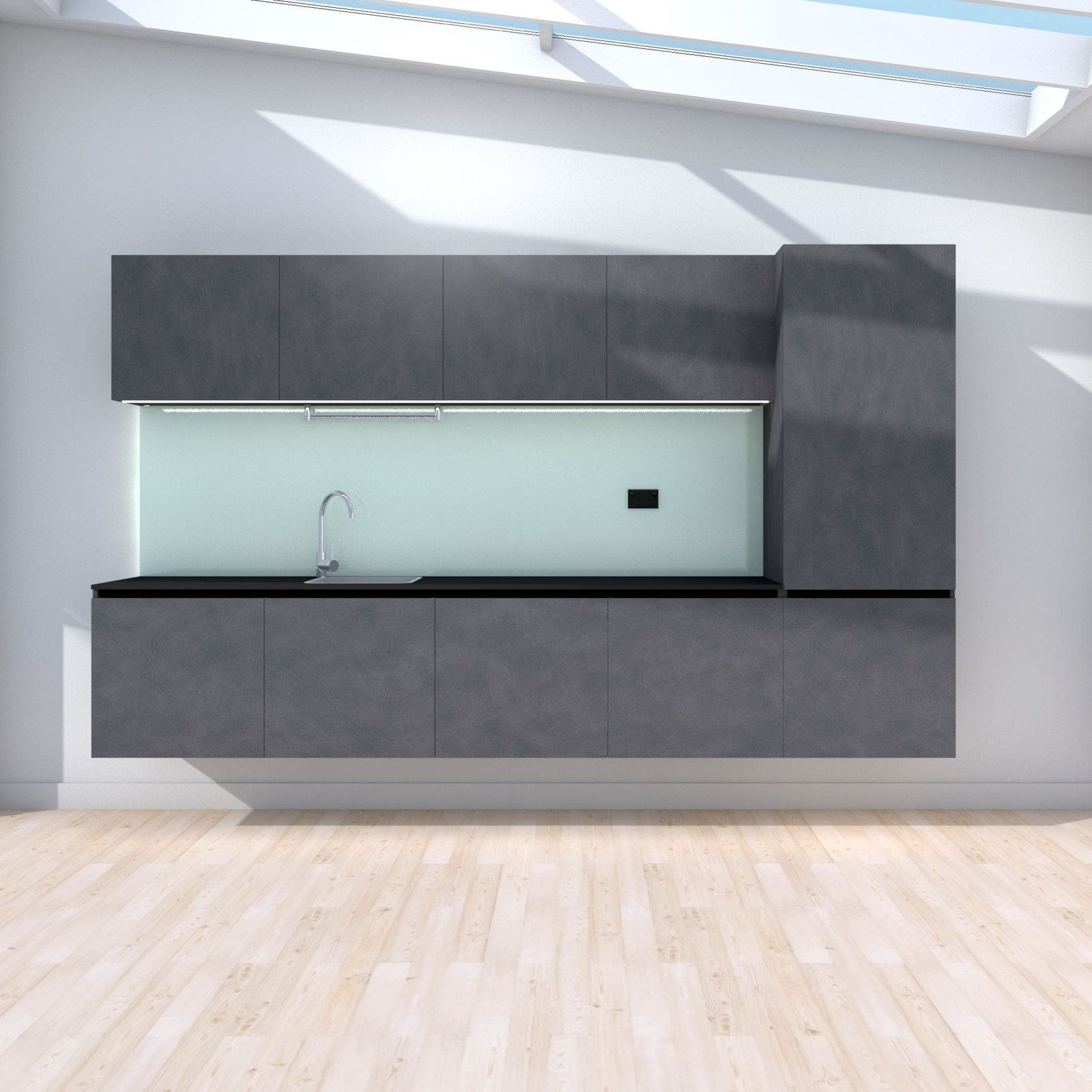 Upgrade 3000 Floating Kitchenette | ArchiPro NZ