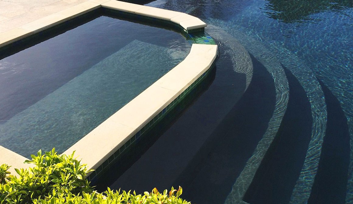 Black Maui Hydrazzo Pool Plaster | ArchiPro NZ