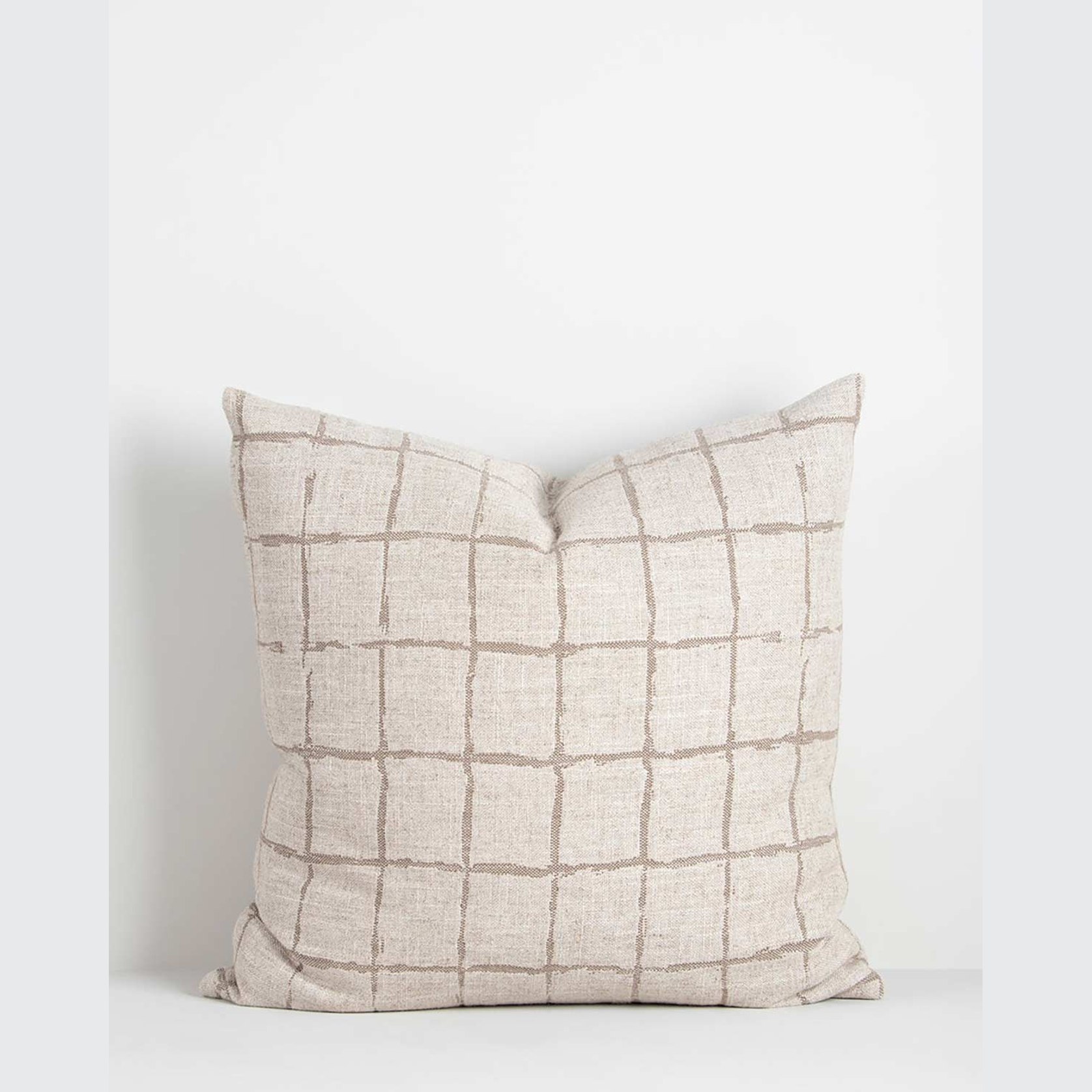 Baya Harrison Cushion - Taupe | ArchiPro NZ