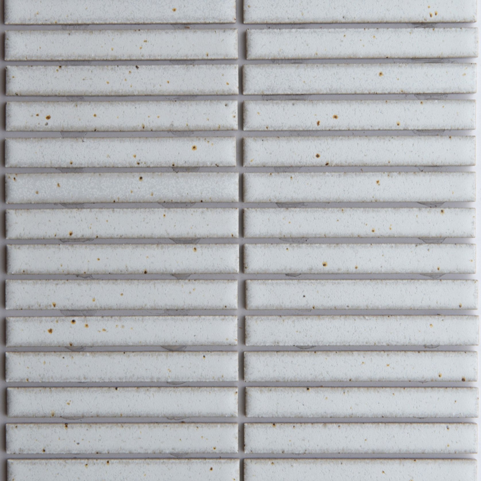 Mini Kayoborder White Matt Finger Mosaic | ArchiPro NZ