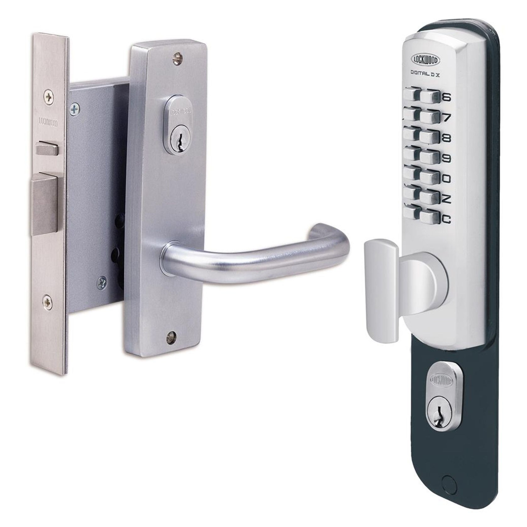 Lockwood 3572 Key Override and Code Lockout Digital DX | ArchiPro NZ