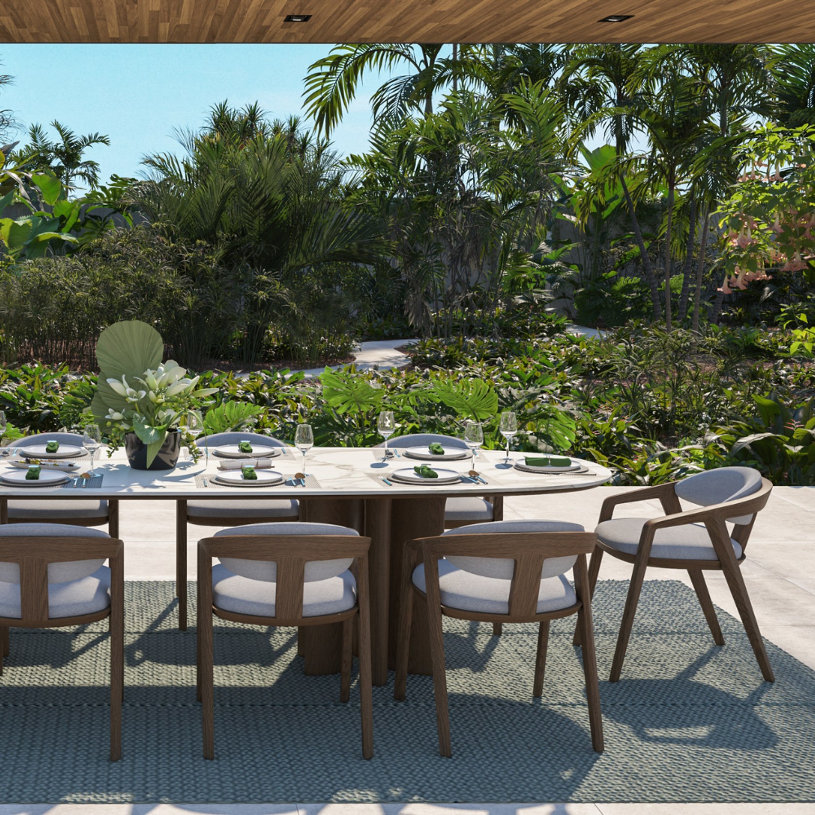 Tamarindo Oval Dining Table | ArchiPro NZ