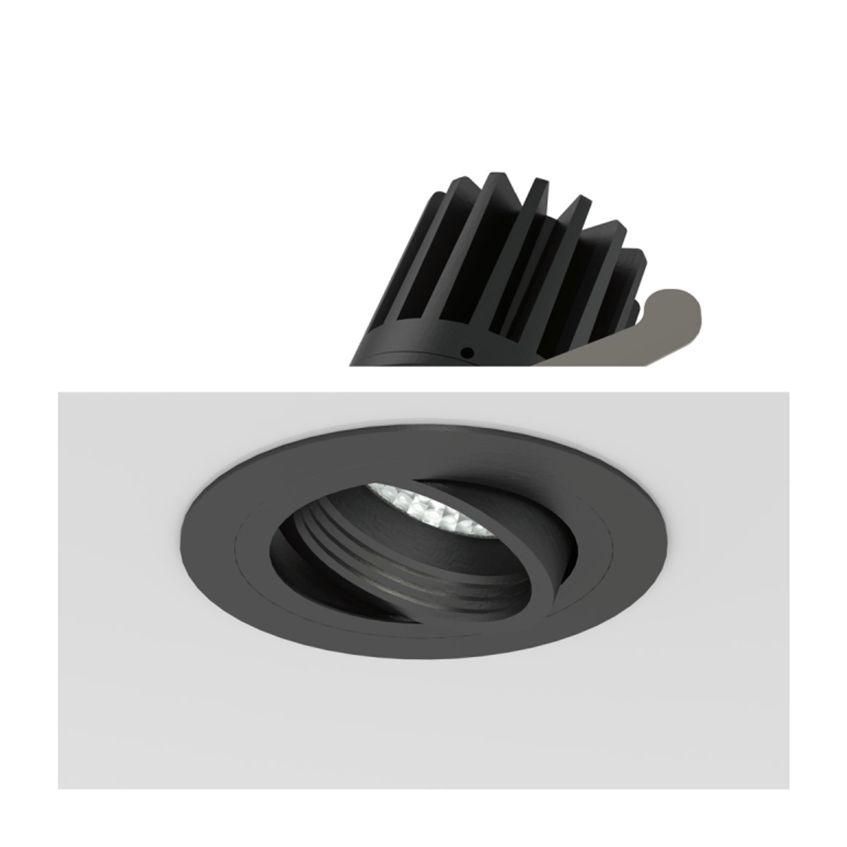 Round Tilt Recessed Downlight | ArchiPro NZ