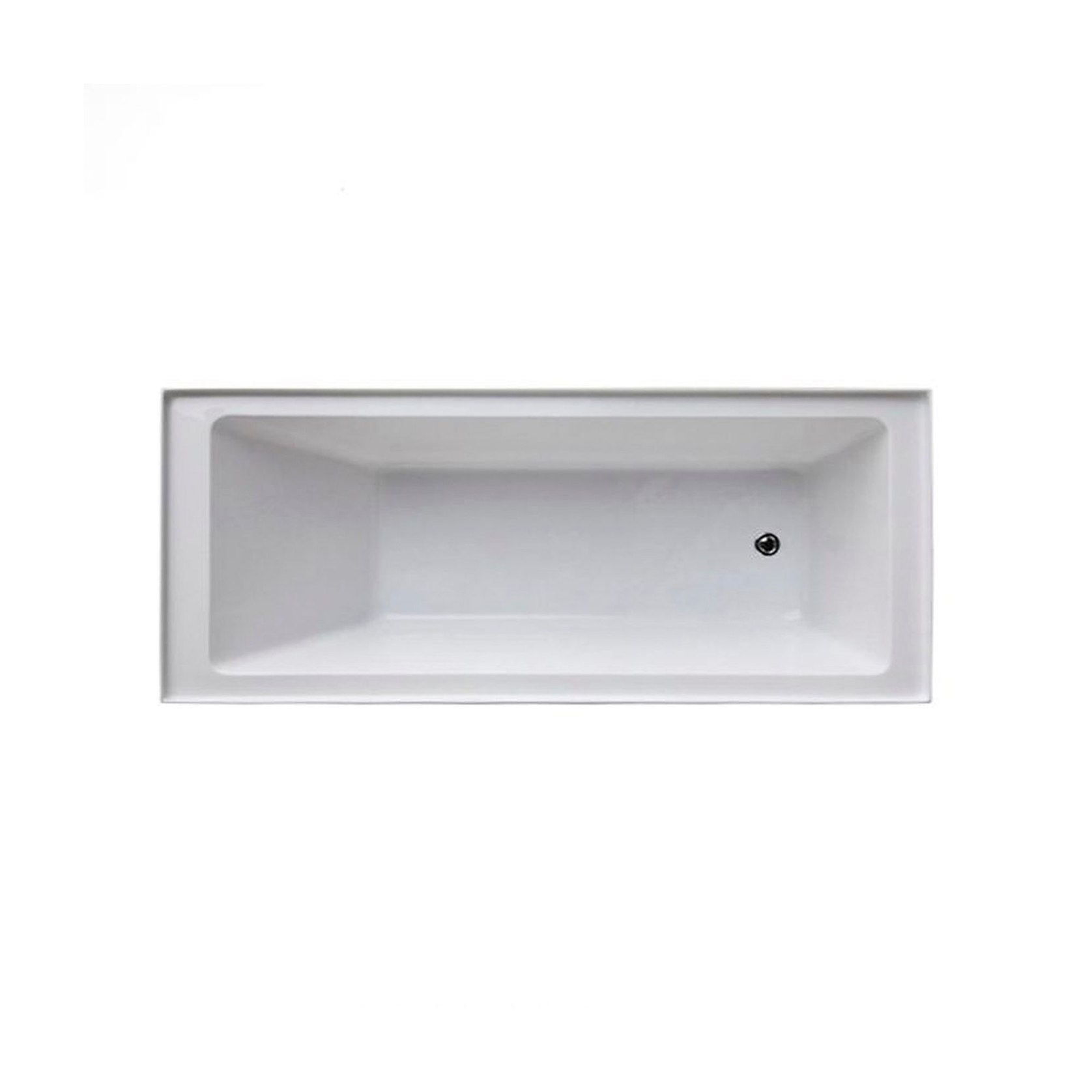Pure 1670 Inset Bath With 4 Sided Lip | ArchiPro NZ