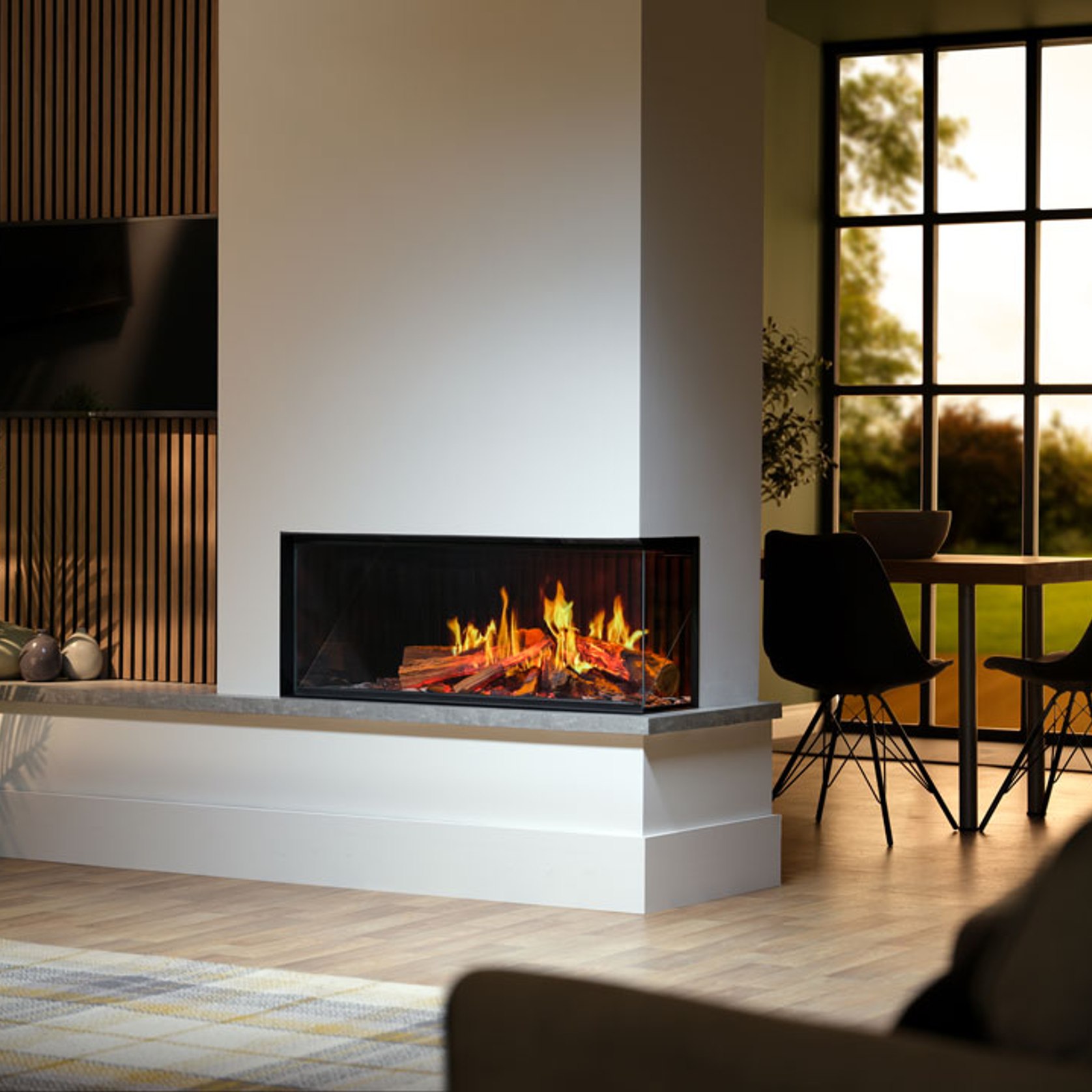 EL 1000 Holographic Electric Fire | ArchiPro NZ
