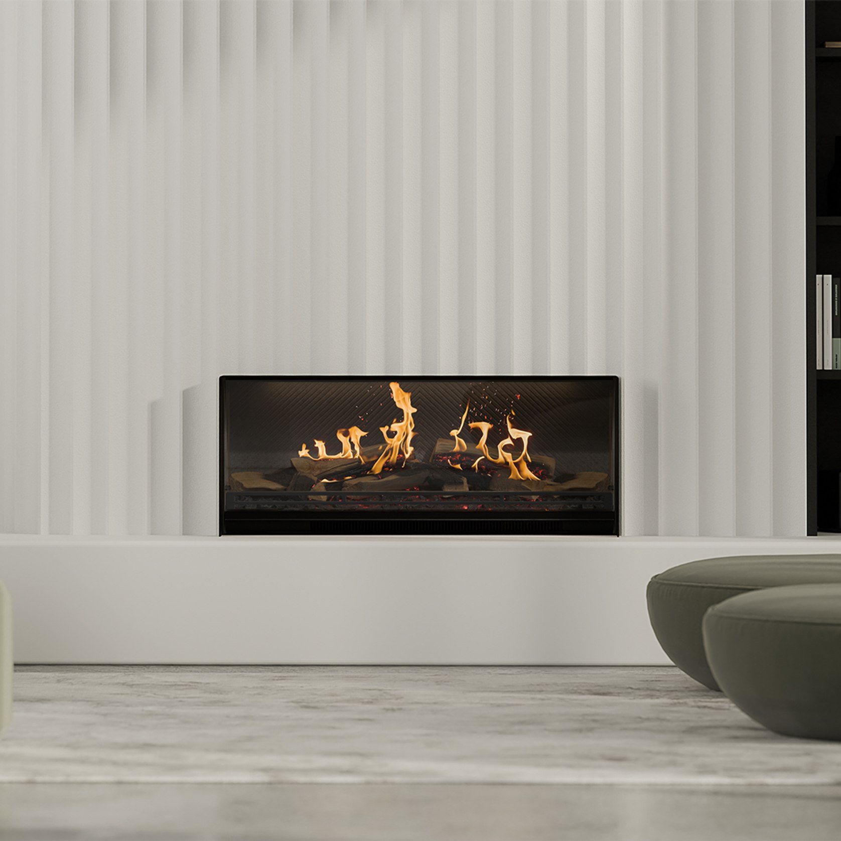 Escea LE1000 Holographic Electric Fireplace | ArchiPro NZ