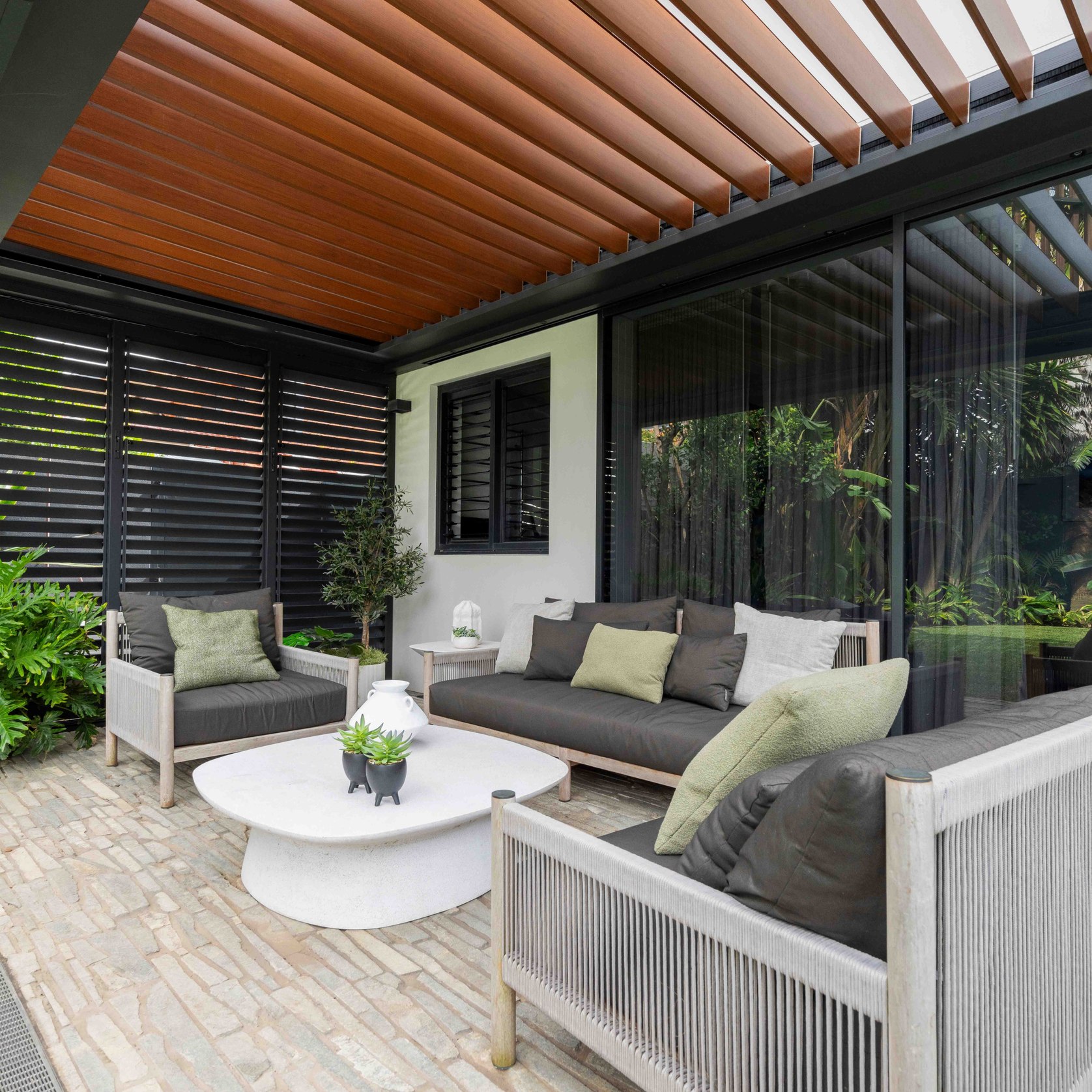 220/35 Slimline Roof Louvre for Opening & Retract Roofs | ArchiPro NZ