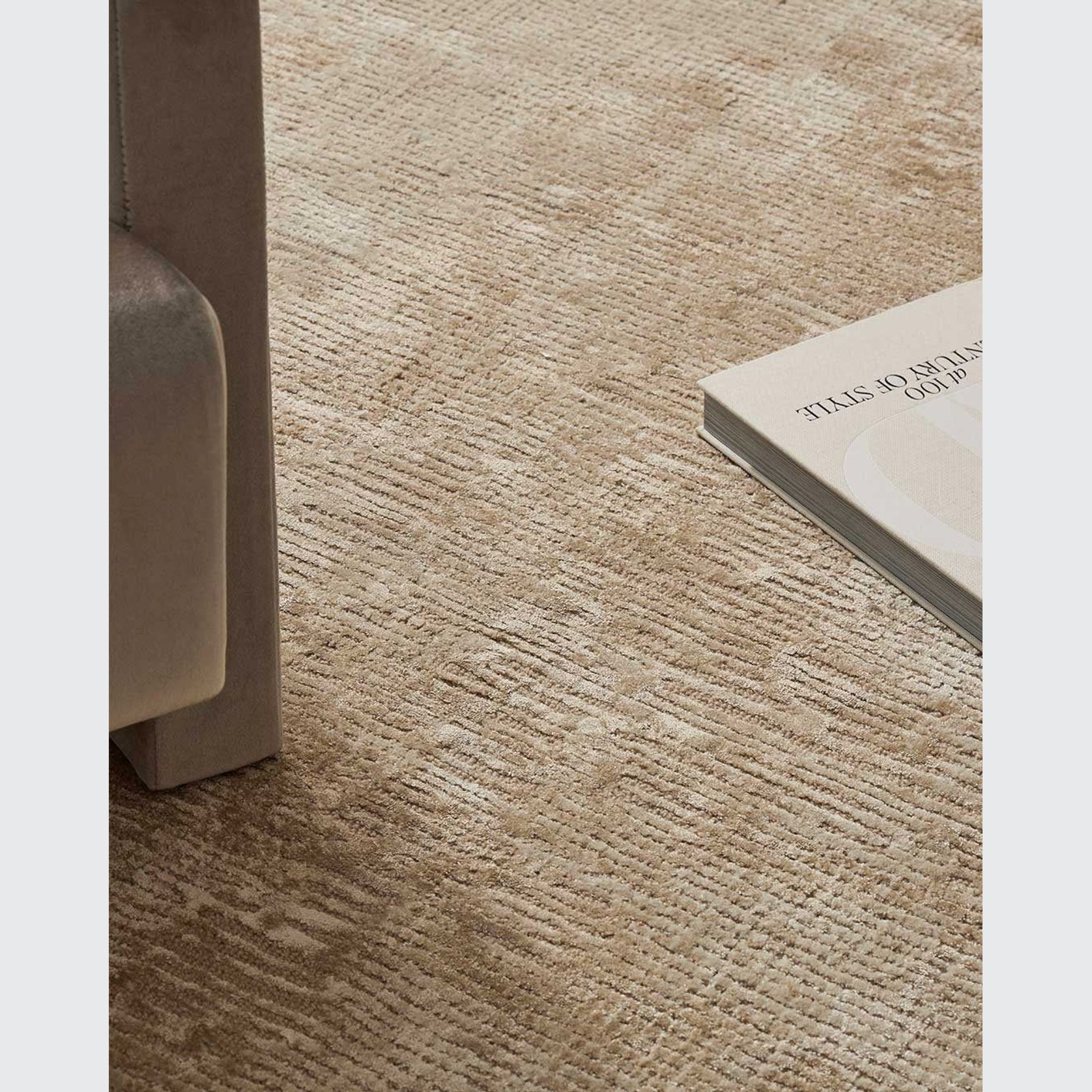 Weave Home Glebe Rug - Oat | Wool Blend Floor Rug | 2m x 3m | ArchiPro NZ