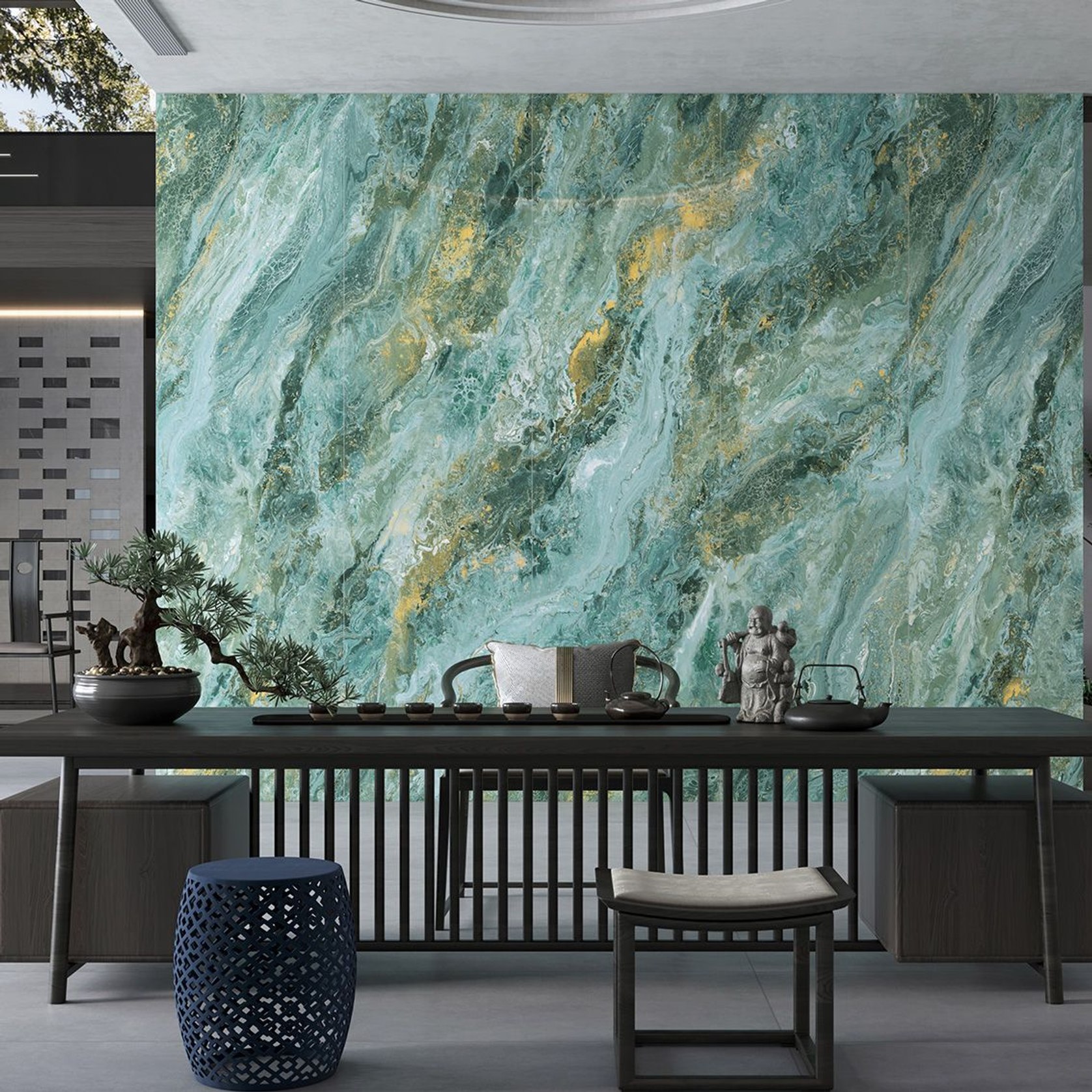 Aurora Green Polished 800x2600 | ArchiPro NZ