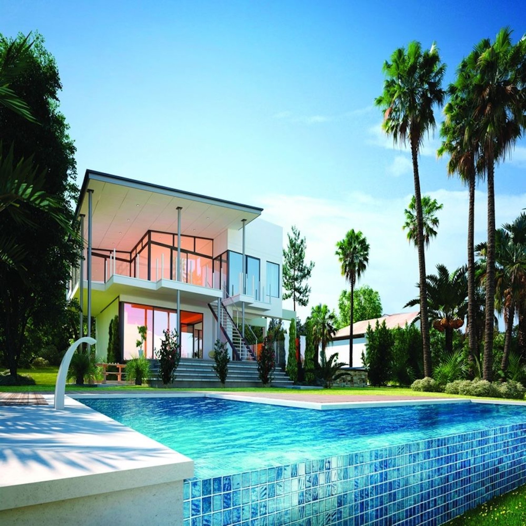 Penta Vanguard Arrecife Blue Floor & Wall Tiles | ArchiPro NZ